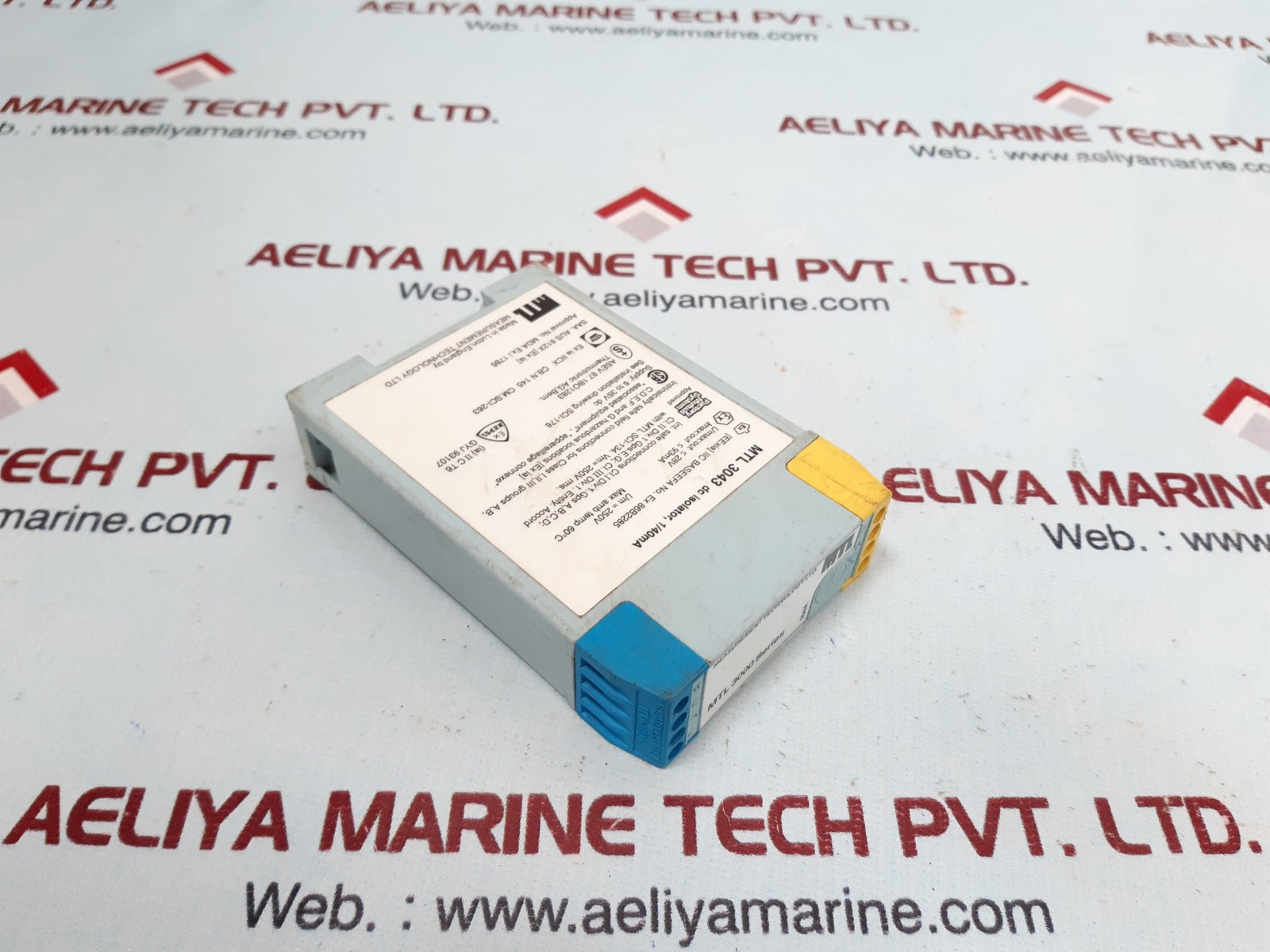 Measurement technology mtl 3043 dc isolator, 1/40ma – Aeliya Marine Tech®