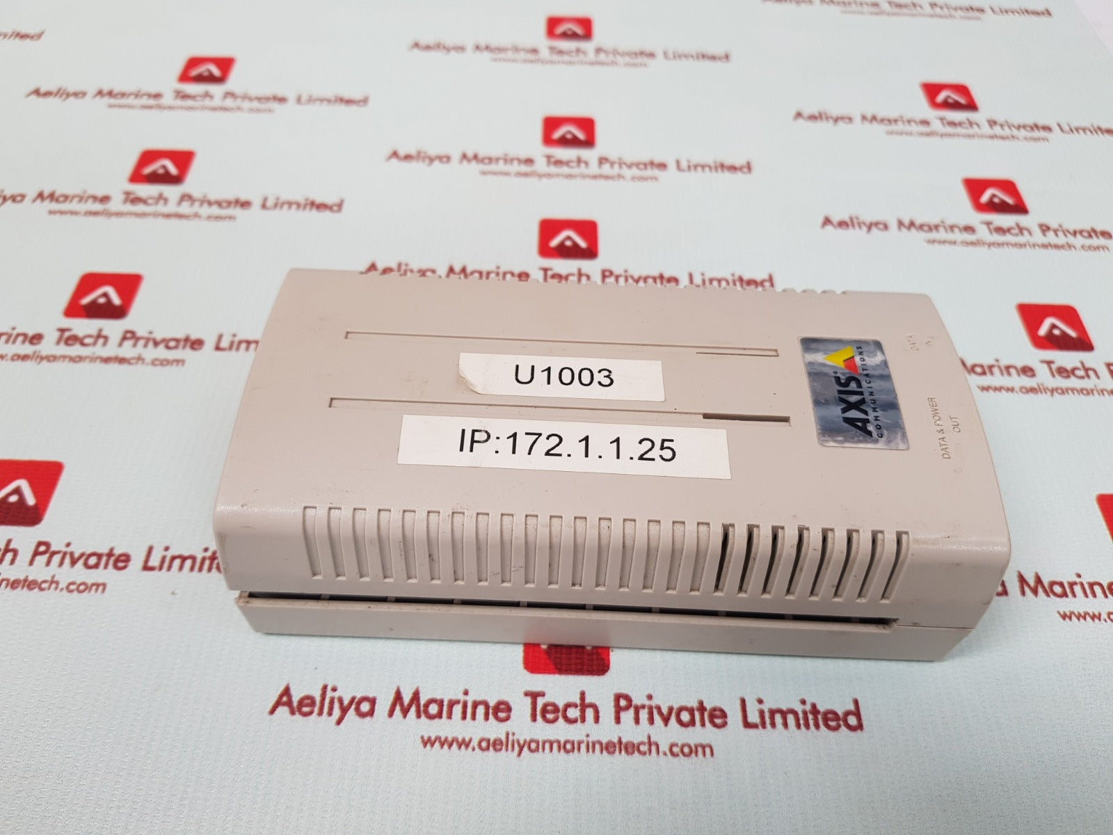 Axis t8123 high poe-30w midspan 1-port 5014-201-01 – Aeliya Marine Tech