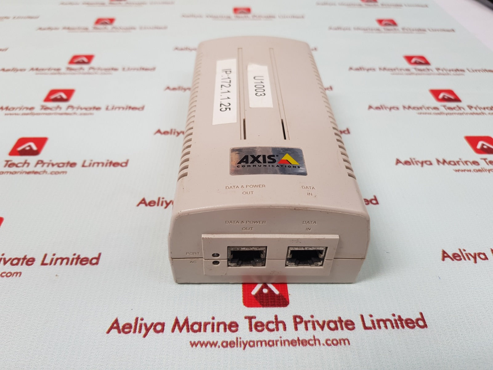 Axis t8123 high poe-30w midspan 1-port 5014-201-01 – Aeliya Marine Tech