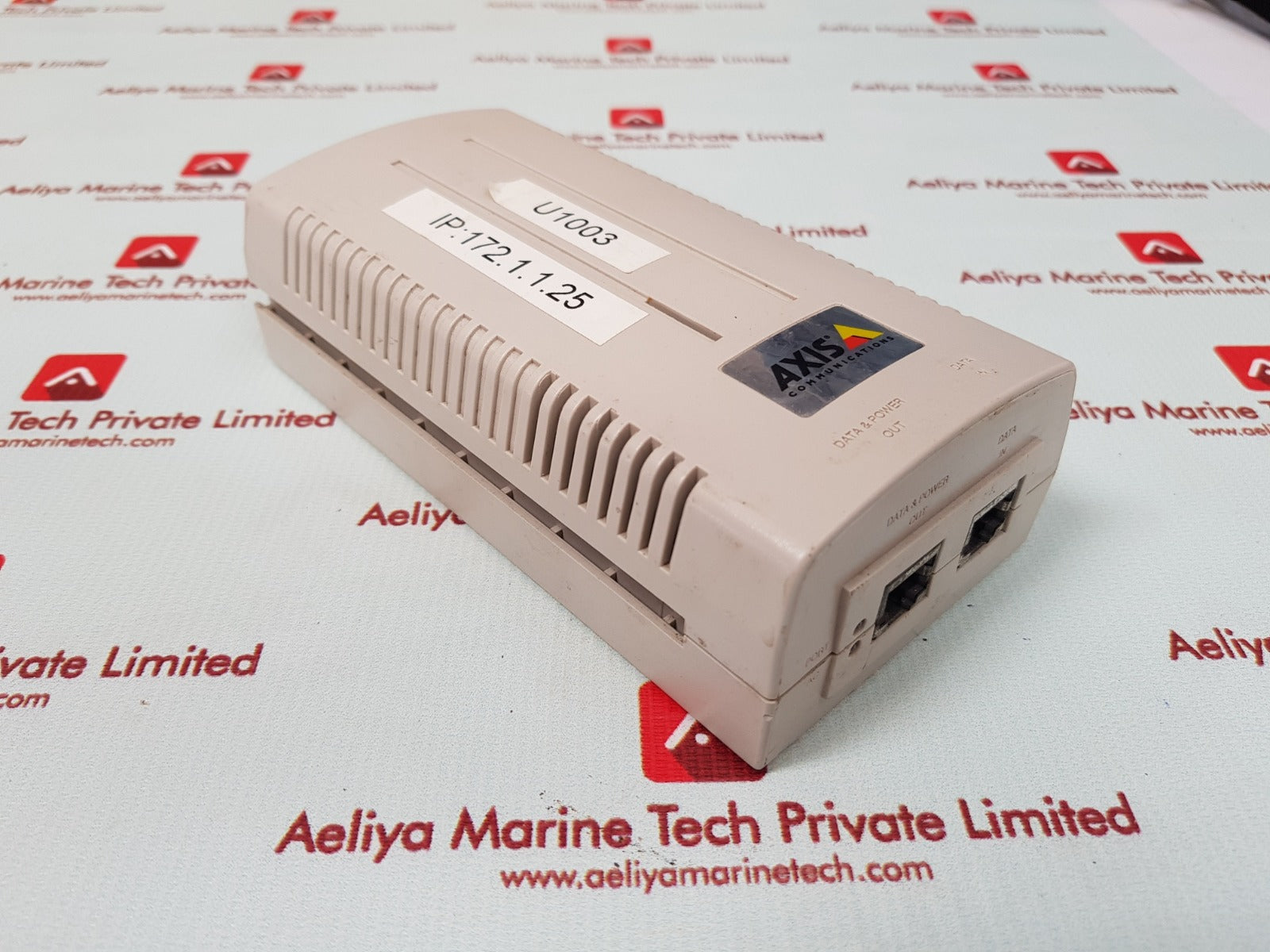 Axis t8123 high poe-30w midspan 1-port 5014-201-01 – Aeliya Marine Tech