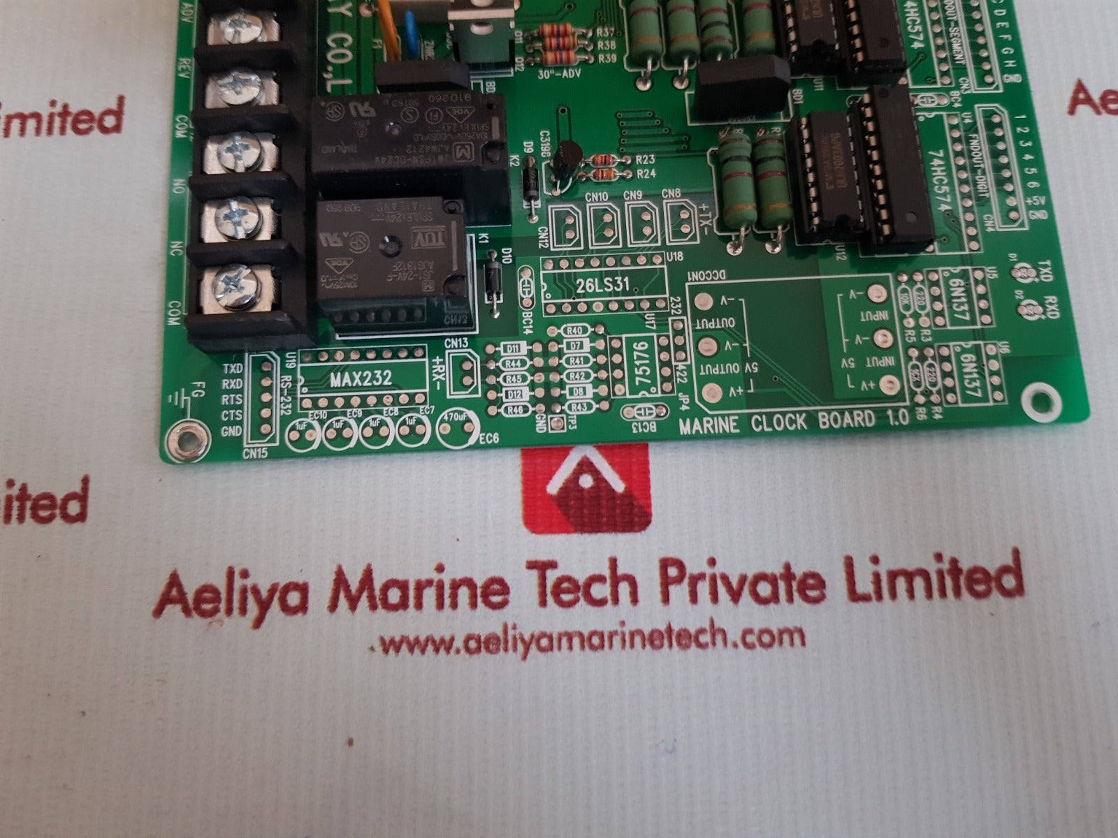 Hanil display hid-050305-1 marine clock board 1.0 New – Aeliya Marine Tech