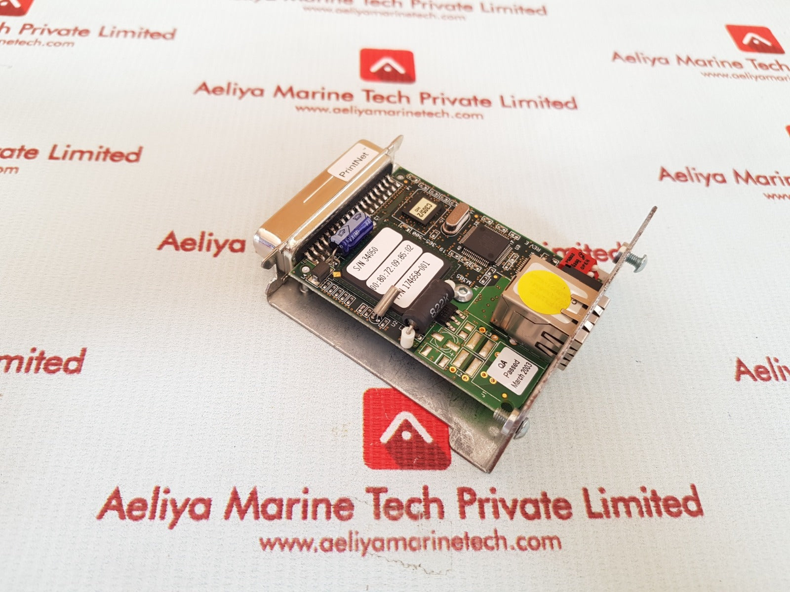 Printronix 174658-001 ethernet attachment card – Aeliya Marine Tech