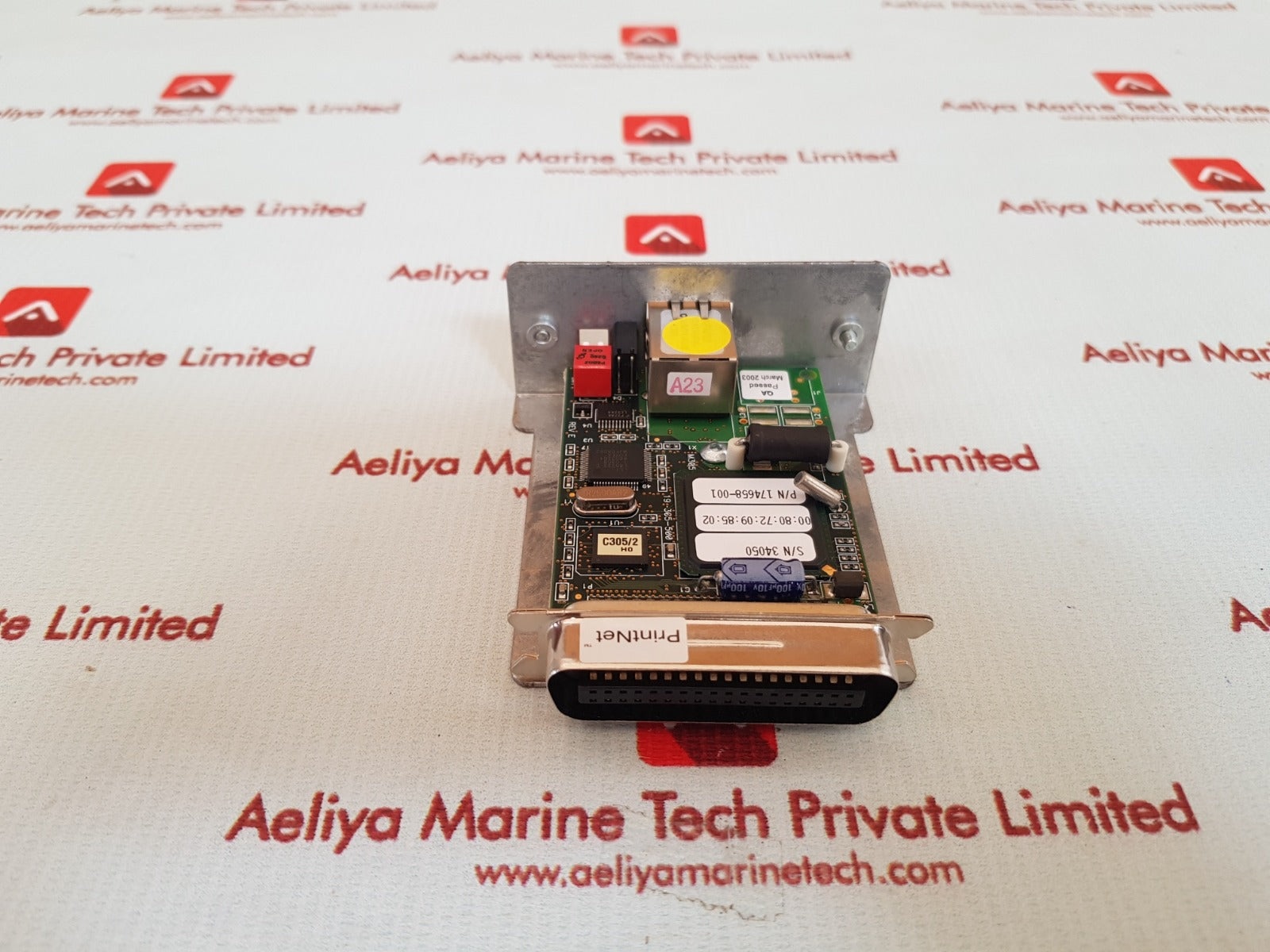 Printronix 174658-001 ethernet attachment card – Aeliya Marine Tech
