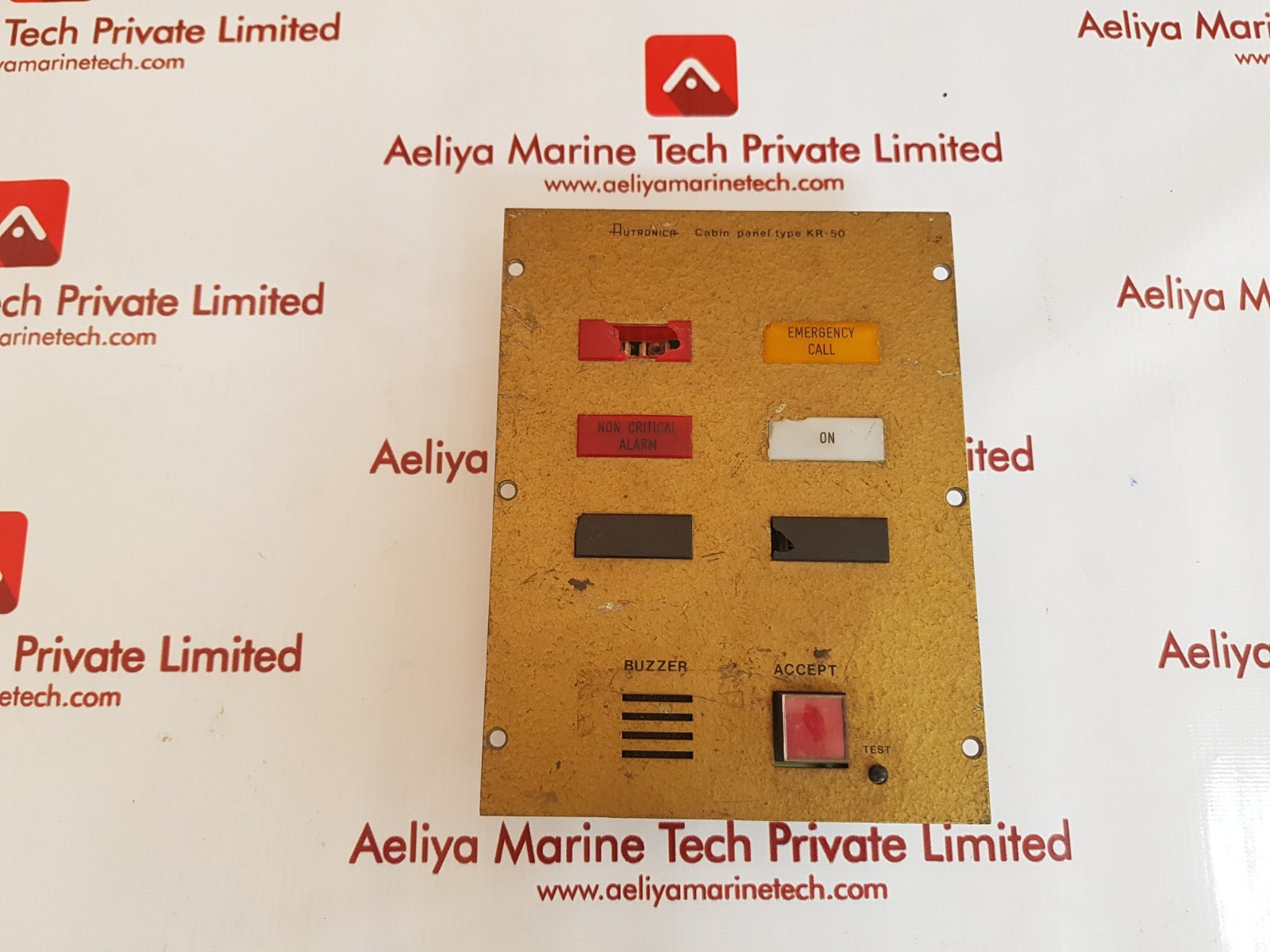 Autronica kr-50 cabin panel – Aeliya Marine Tech