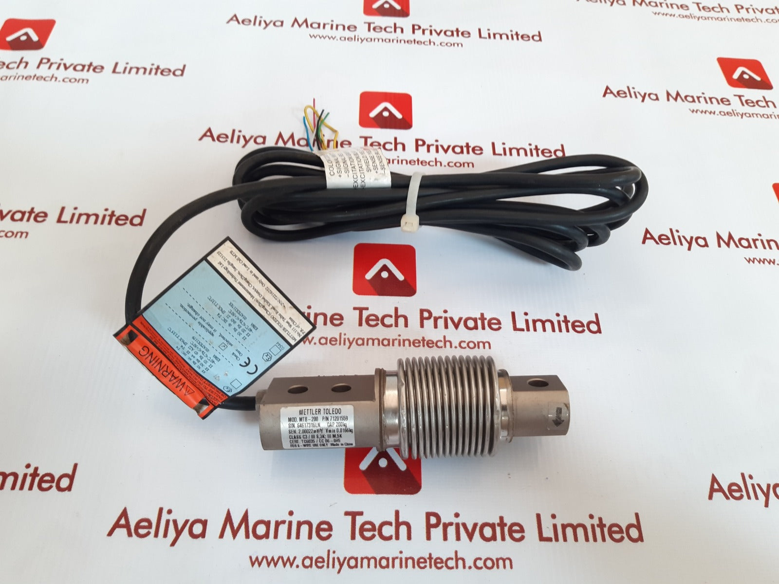 Mettler toledo mtb-200 load cell – Aeliya Marine Tech