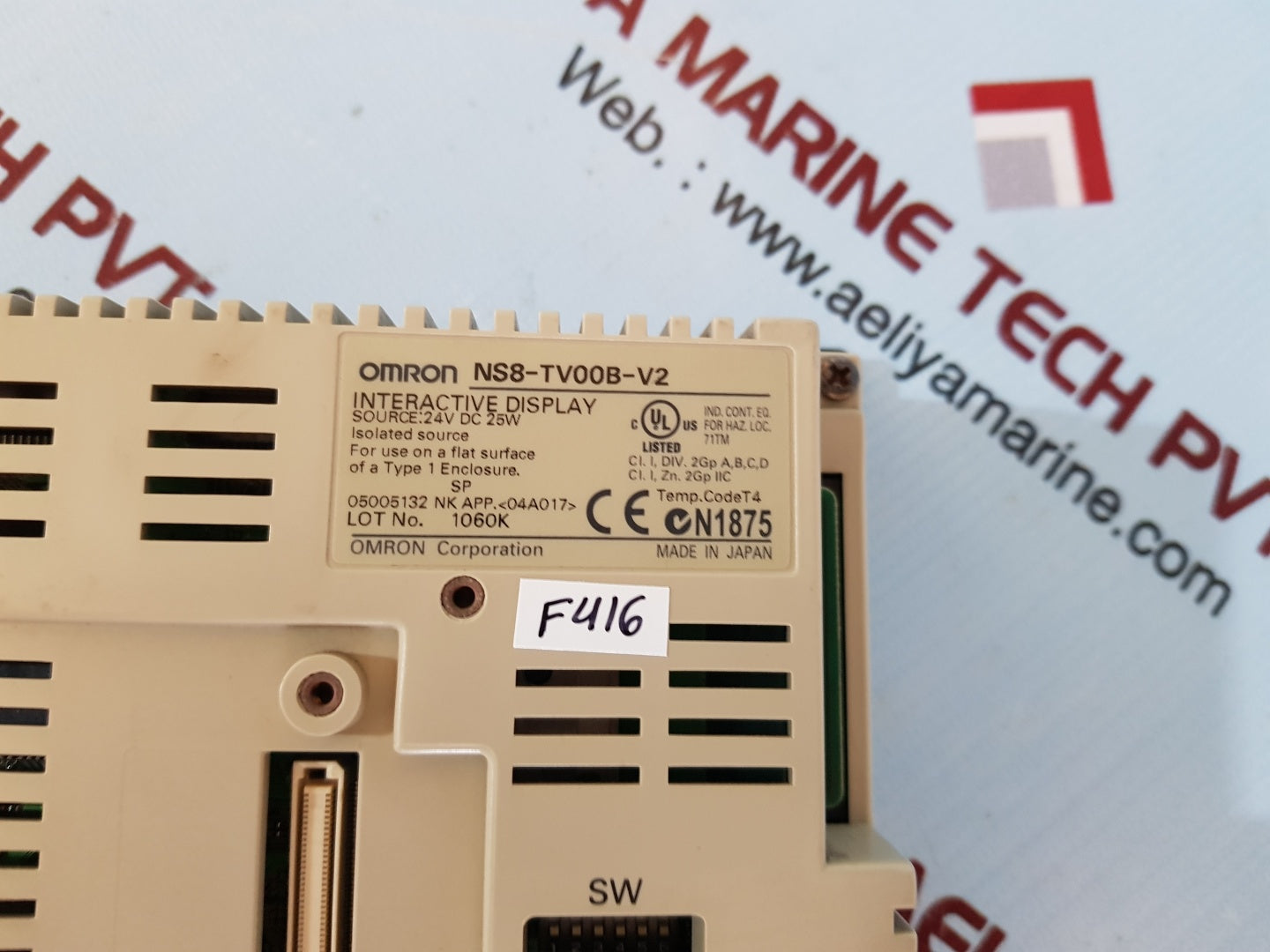 Omron ns8-tv00b-v2 interactive display – Aeliya Marine Tech