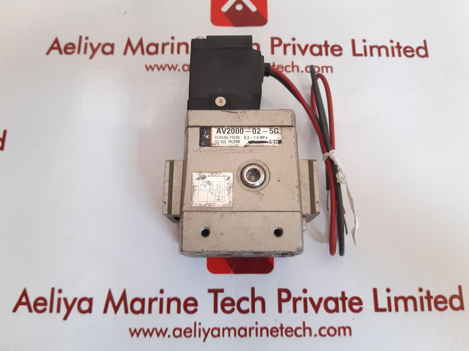 Smc av2000-02-5g.valve dc24v – Aeliya Marine Tech®