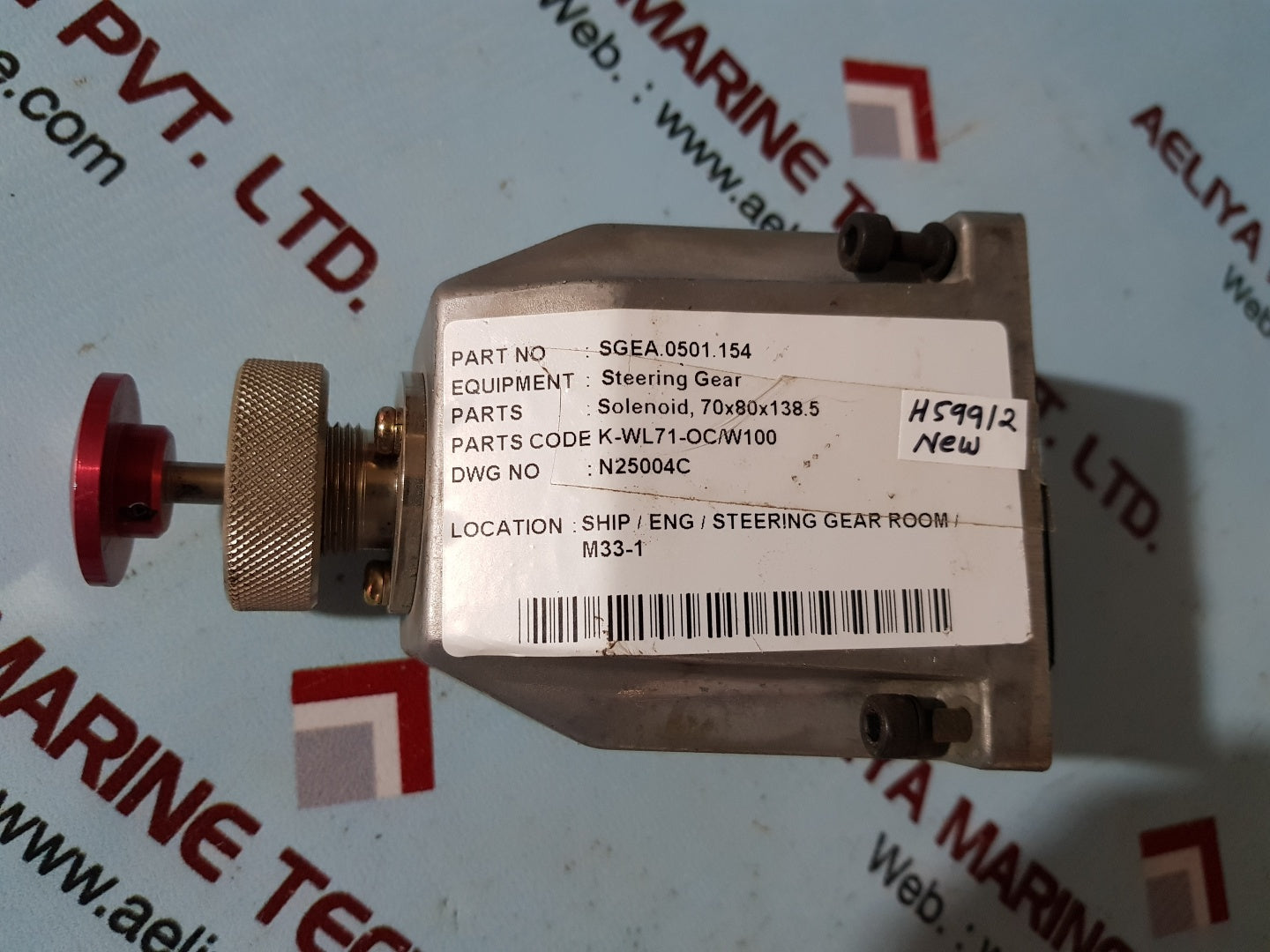 k-wl71-oc solenoid coil 100v – Aeliya Marine Tech