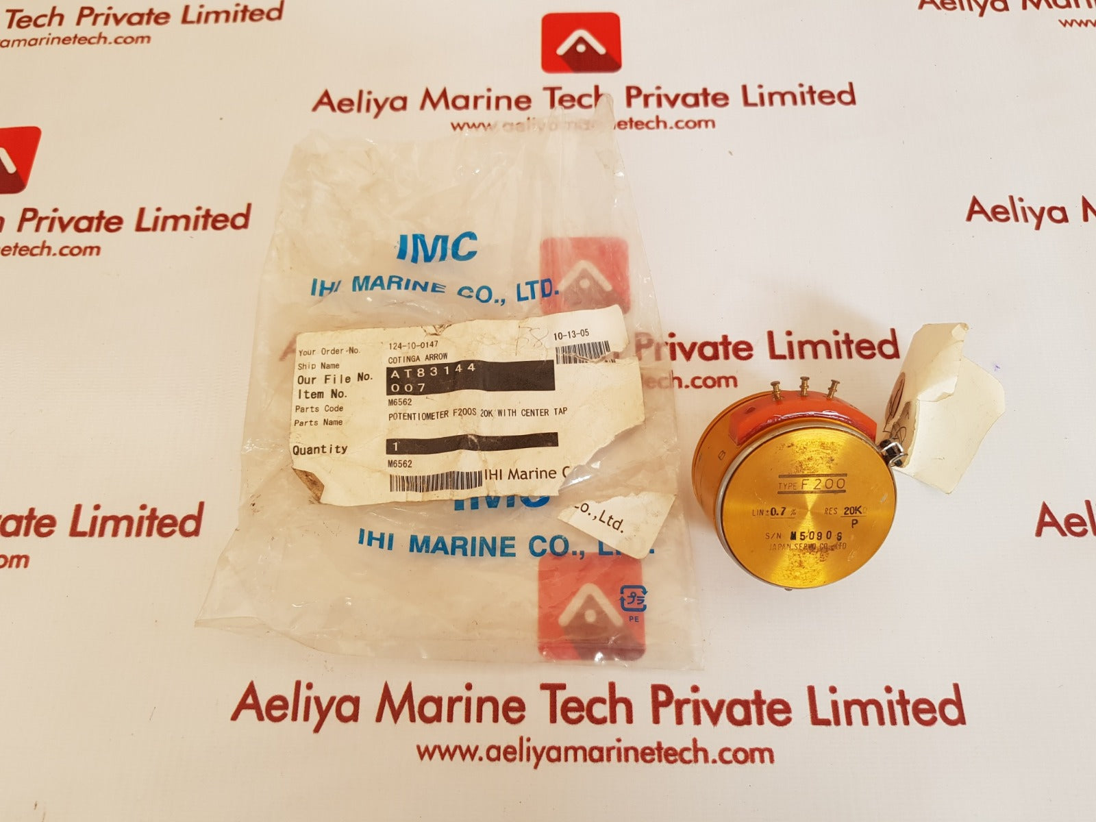 Japan servo f200 potentiometer precision motor new – Aeliya Marine Tech®