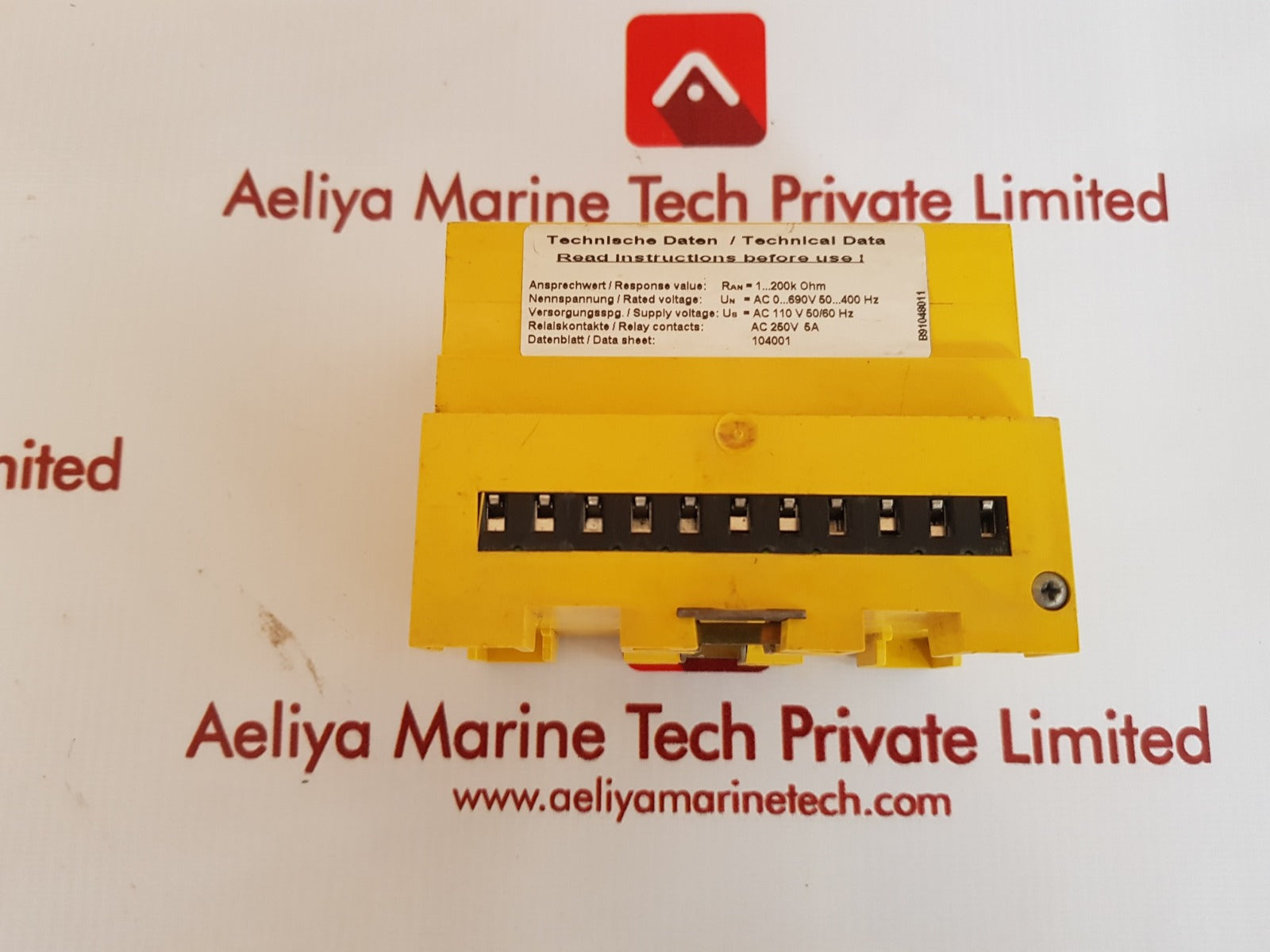 Bender a-isometer ir470ly-4013 insulation monitoring device – Aeliya ...