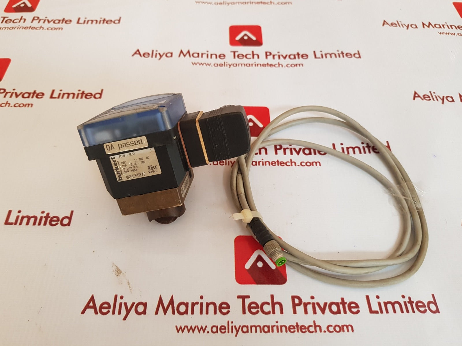 Burkert se32 flow switch Used – Aeliya Marine Tech