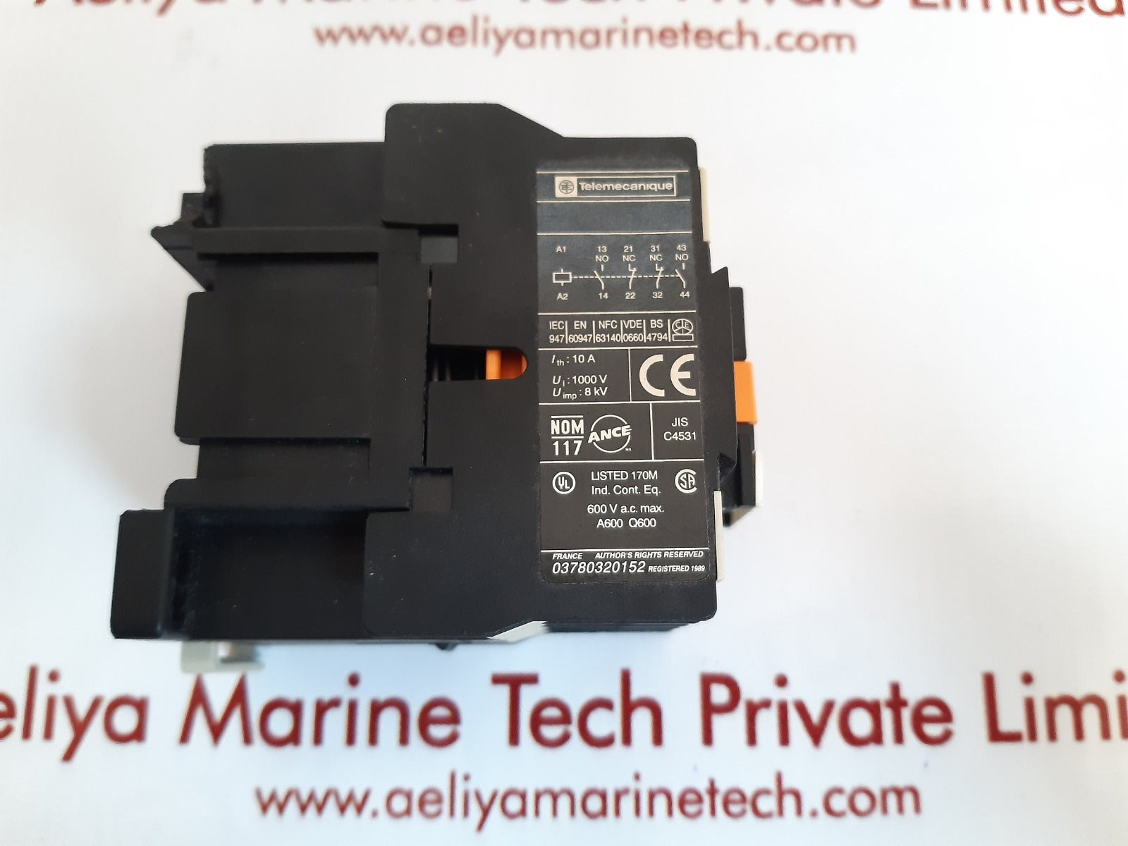 Telemecanique ca2 dn22 control relay 220-230v 50hz / 220-240v 60hz ...