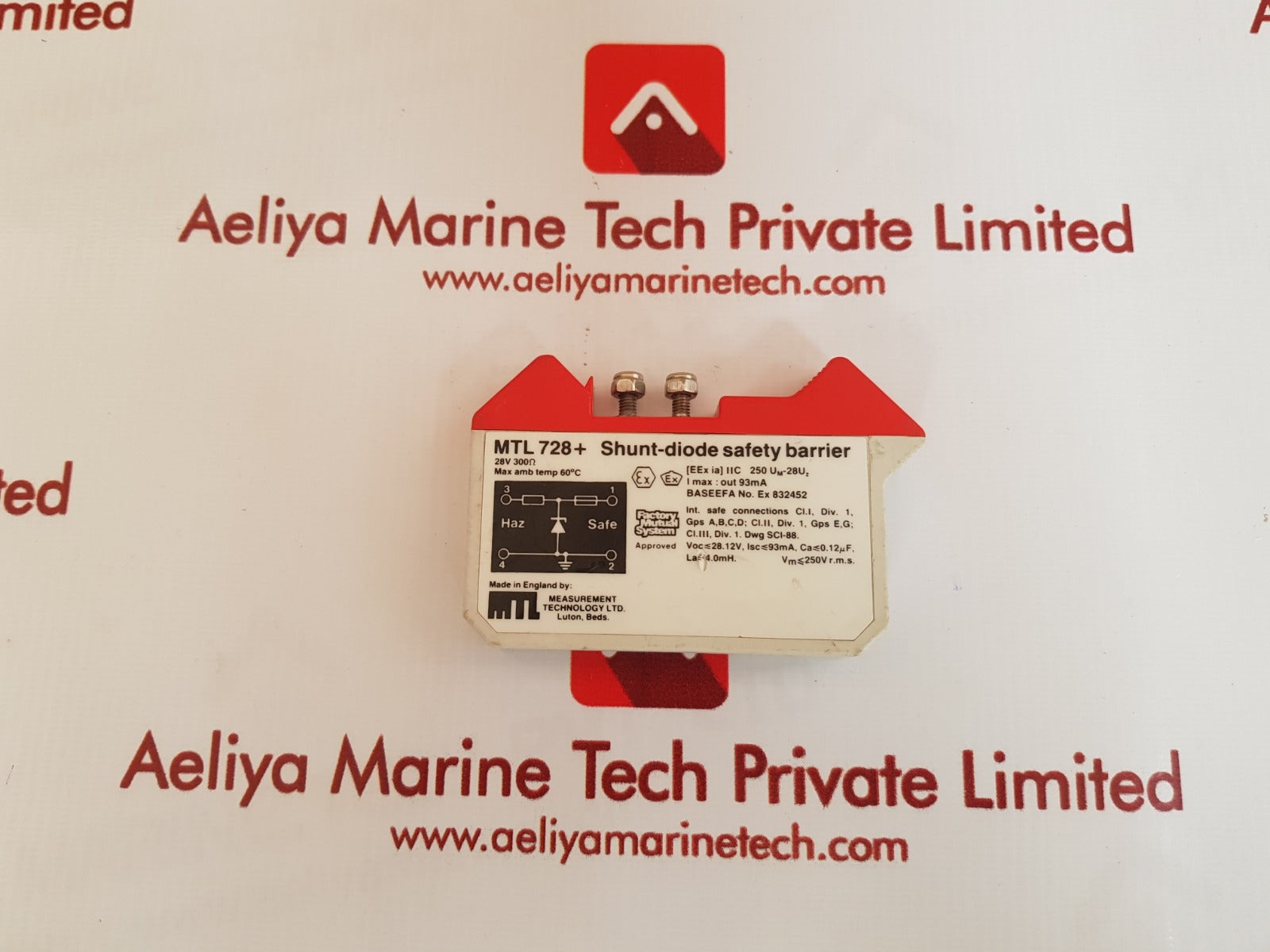 Measurement technology mtl 728+ shunt-diode safety barrier – Aeliya ...