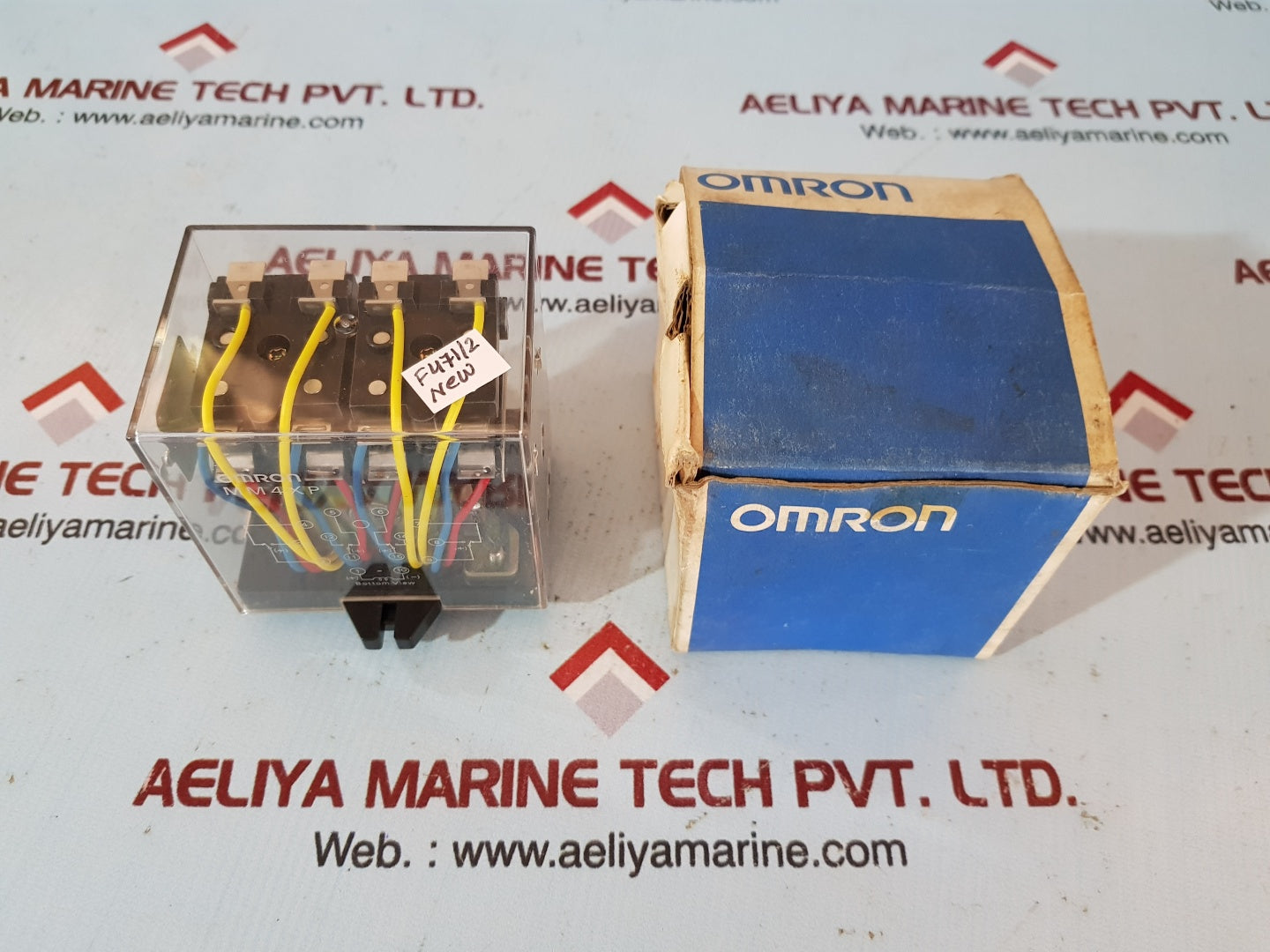 Omron Mm4Xp Power Relay 100/110Vac 50/60Hz – Aeliya Marine Tech