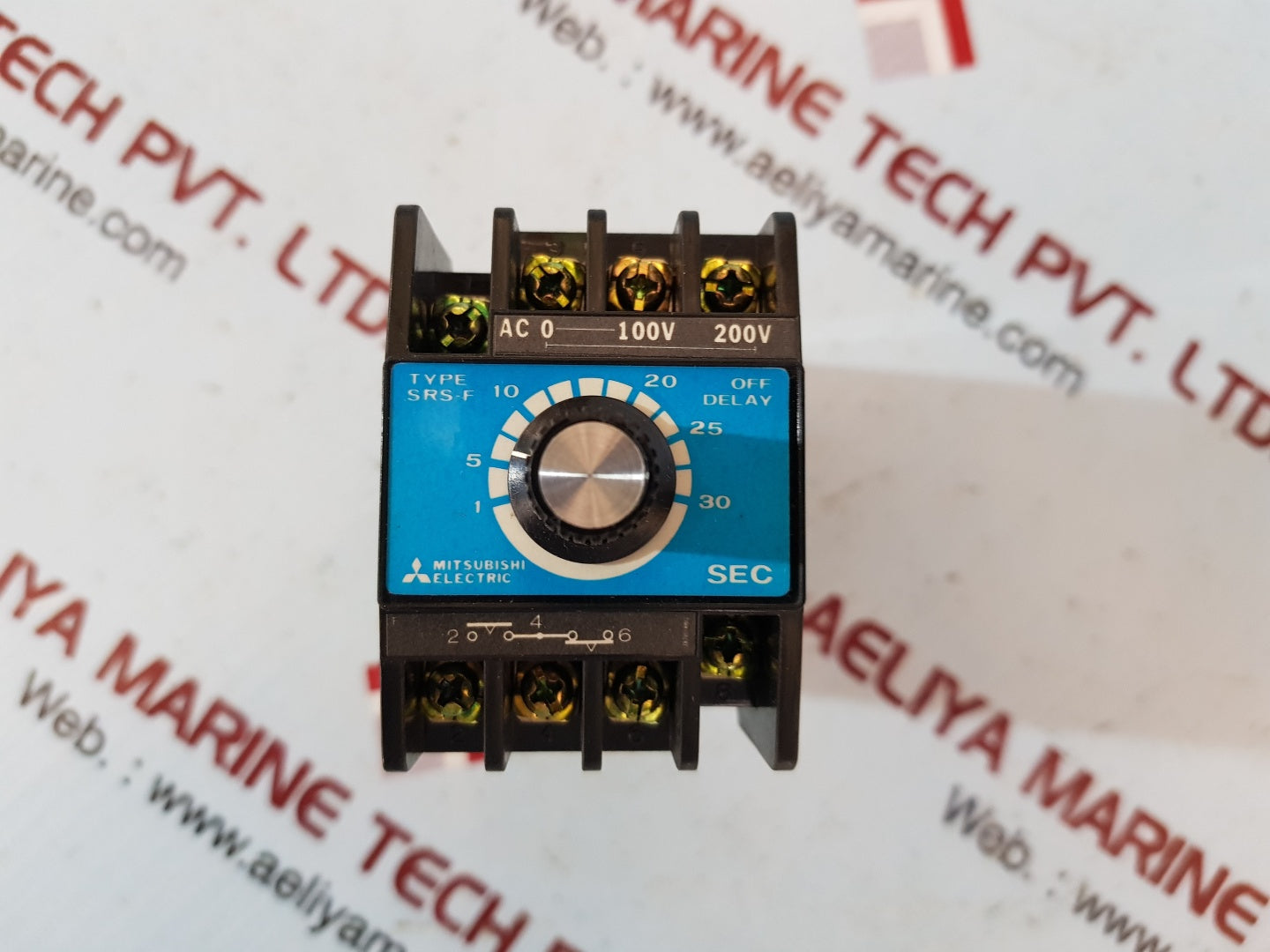 Mitsubishi srs-f solid state timer ac100-110/200-220v new – Aeliya Marine Tech