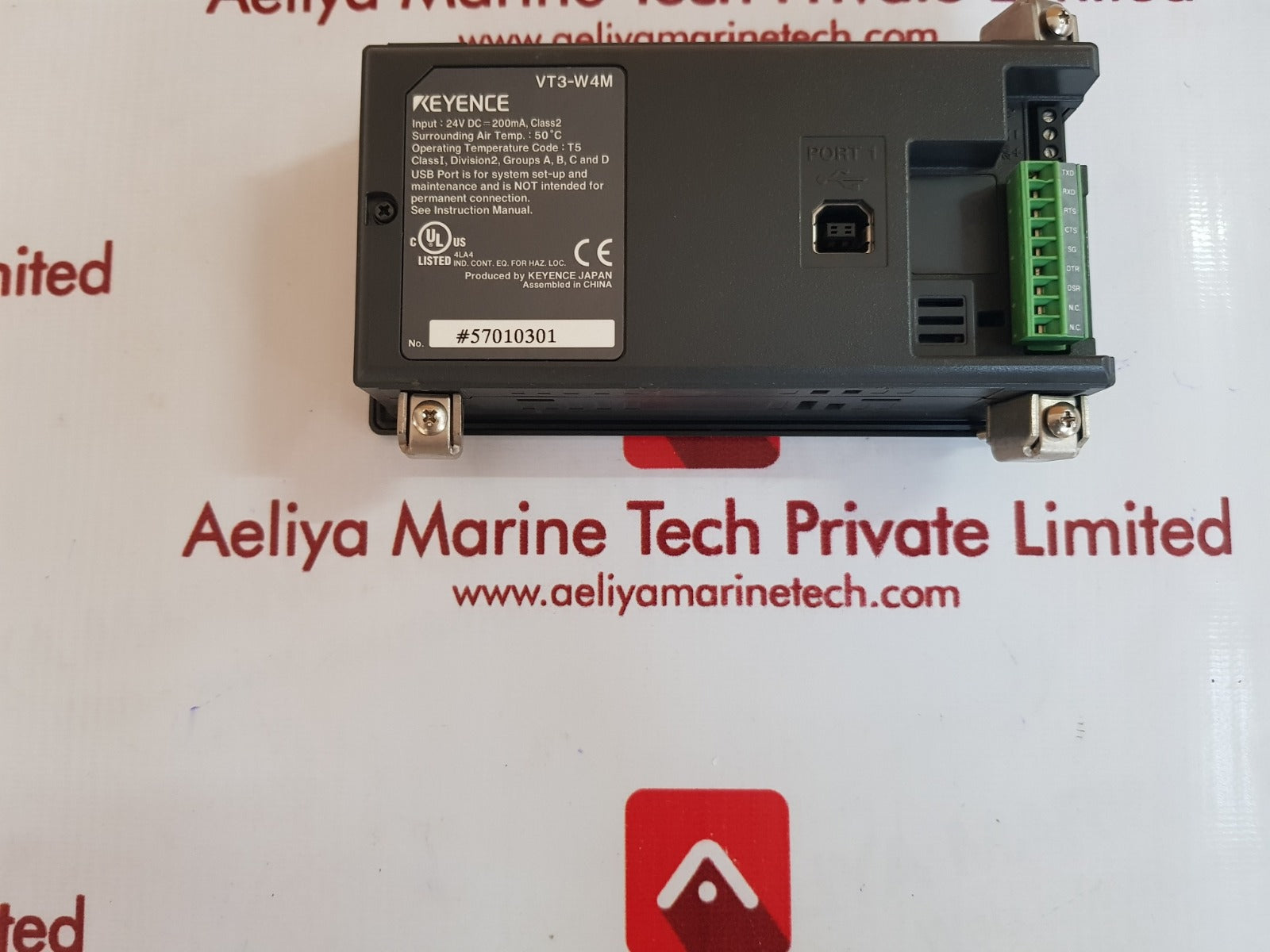 Keyence vt3-w4m touch screen panel display – Aeliya Marine Tech®