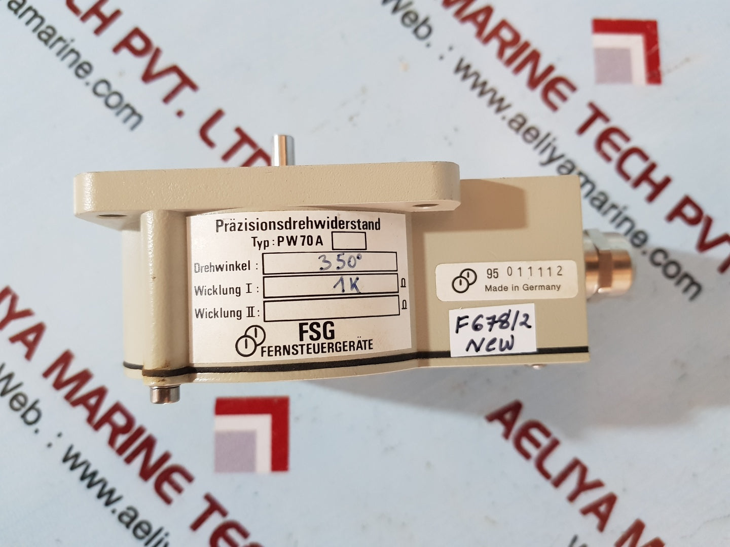 Fsg pw70a precision rotary – Aeliya Marine Tech