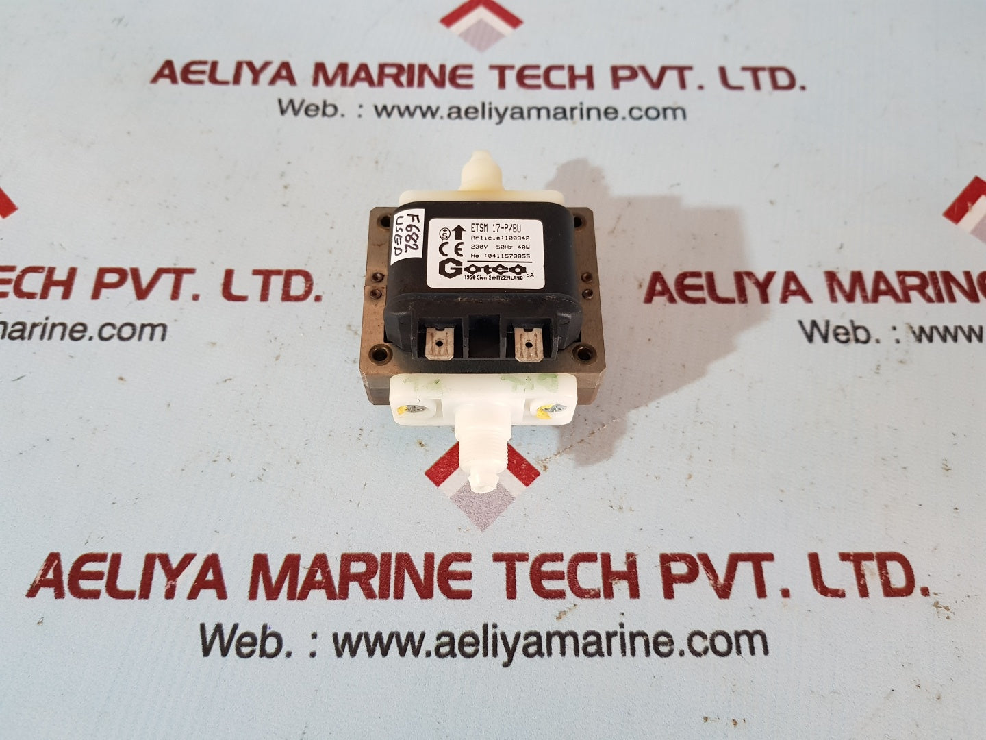 Gotec etsm 17-p/bu pump 40w – Aeliya Marine Tech