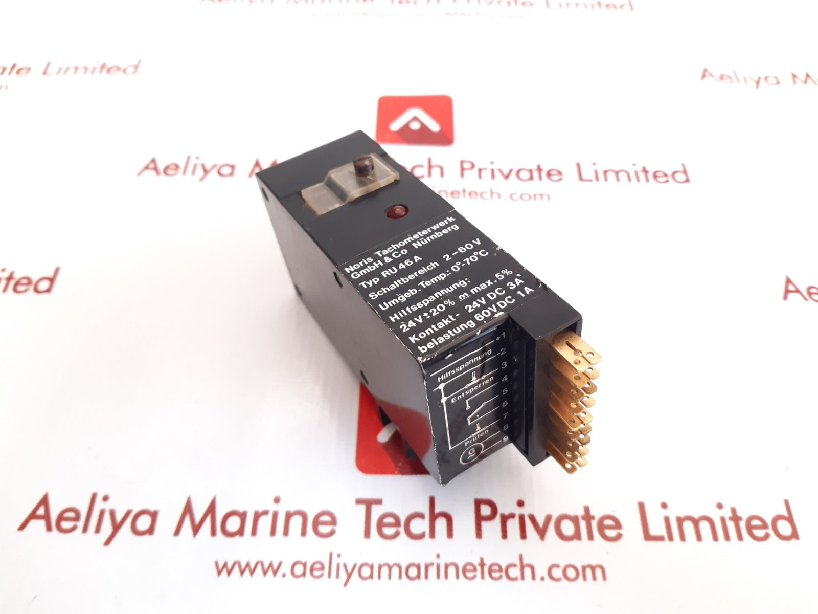 Noris tachometerwerk ru 46a module – Aeliya Marine Tech®