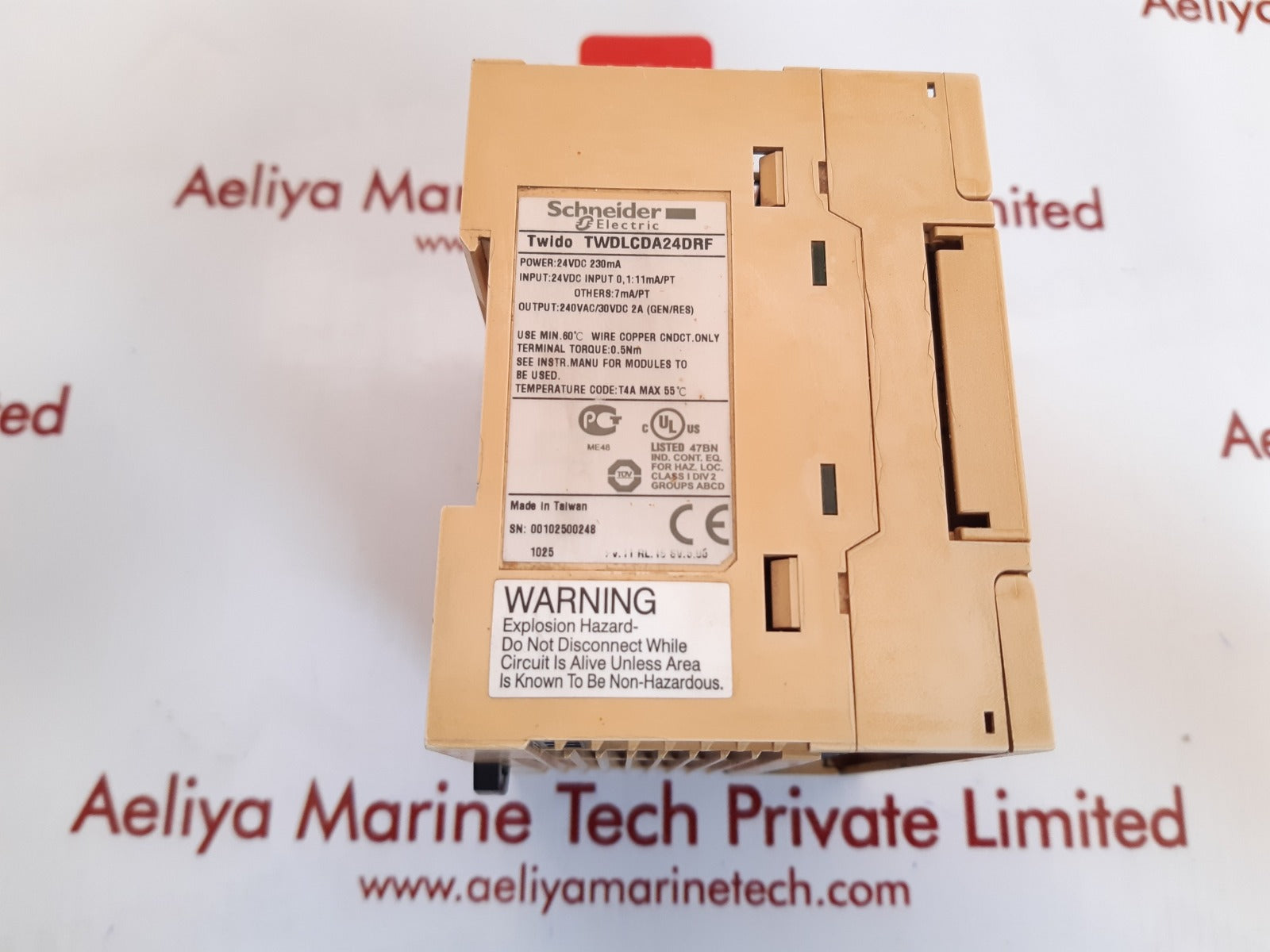Schneider twdlcda24drf twido plc – Aeliya Marine Tech