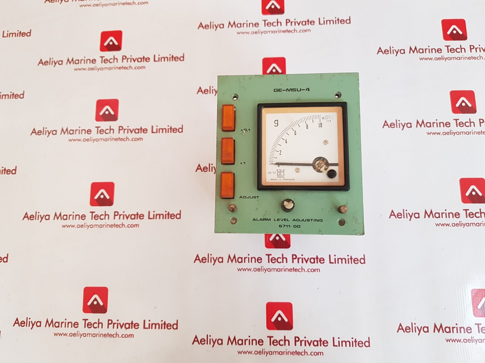 ge-msu-4 alarm level adjusting 6711-00 – Aeliya Marine Tech