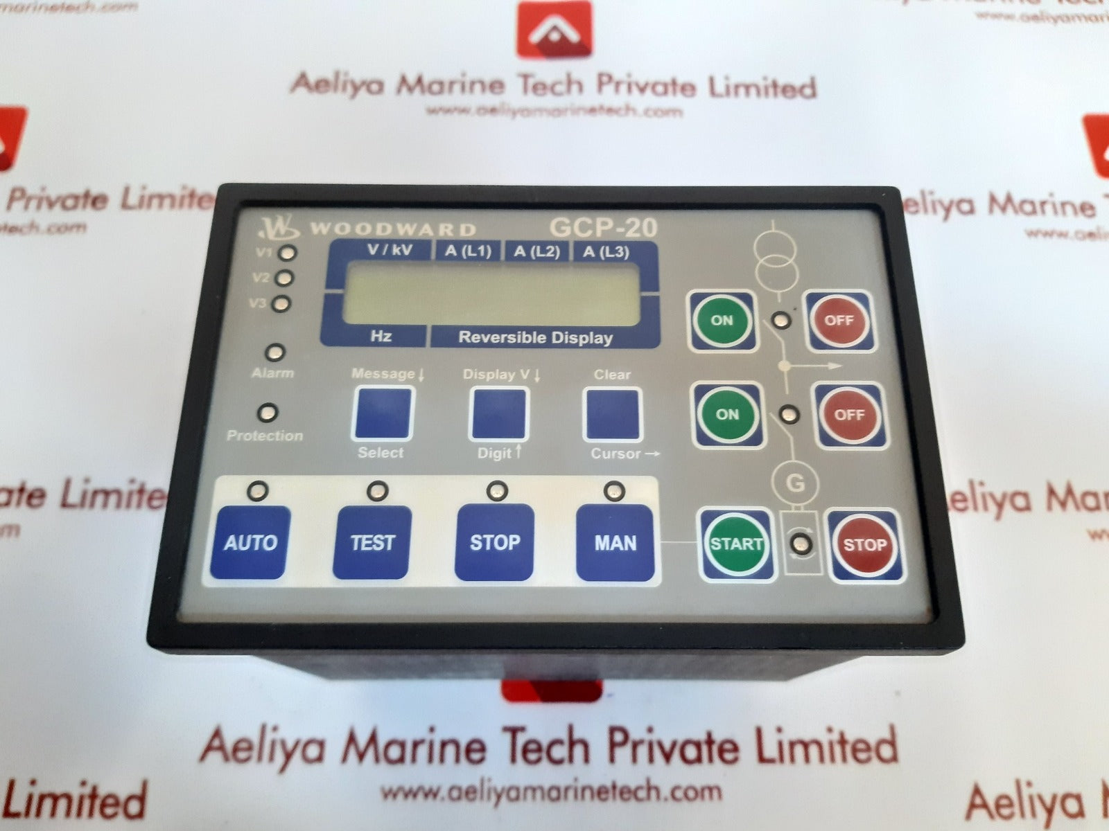 Woodward gcp-20 generator control – Aeliya Marine Tech