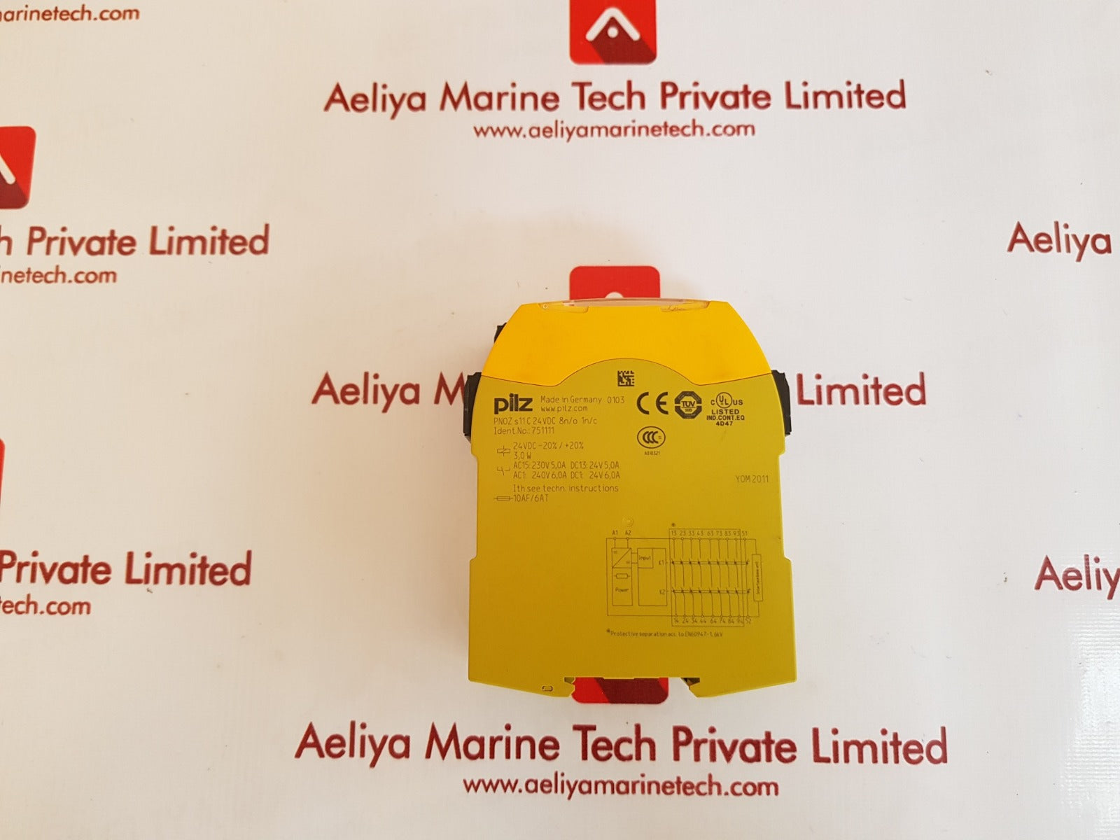Pilz pnoz s11 safety relay 751111 – Aeliya Marine Tech®