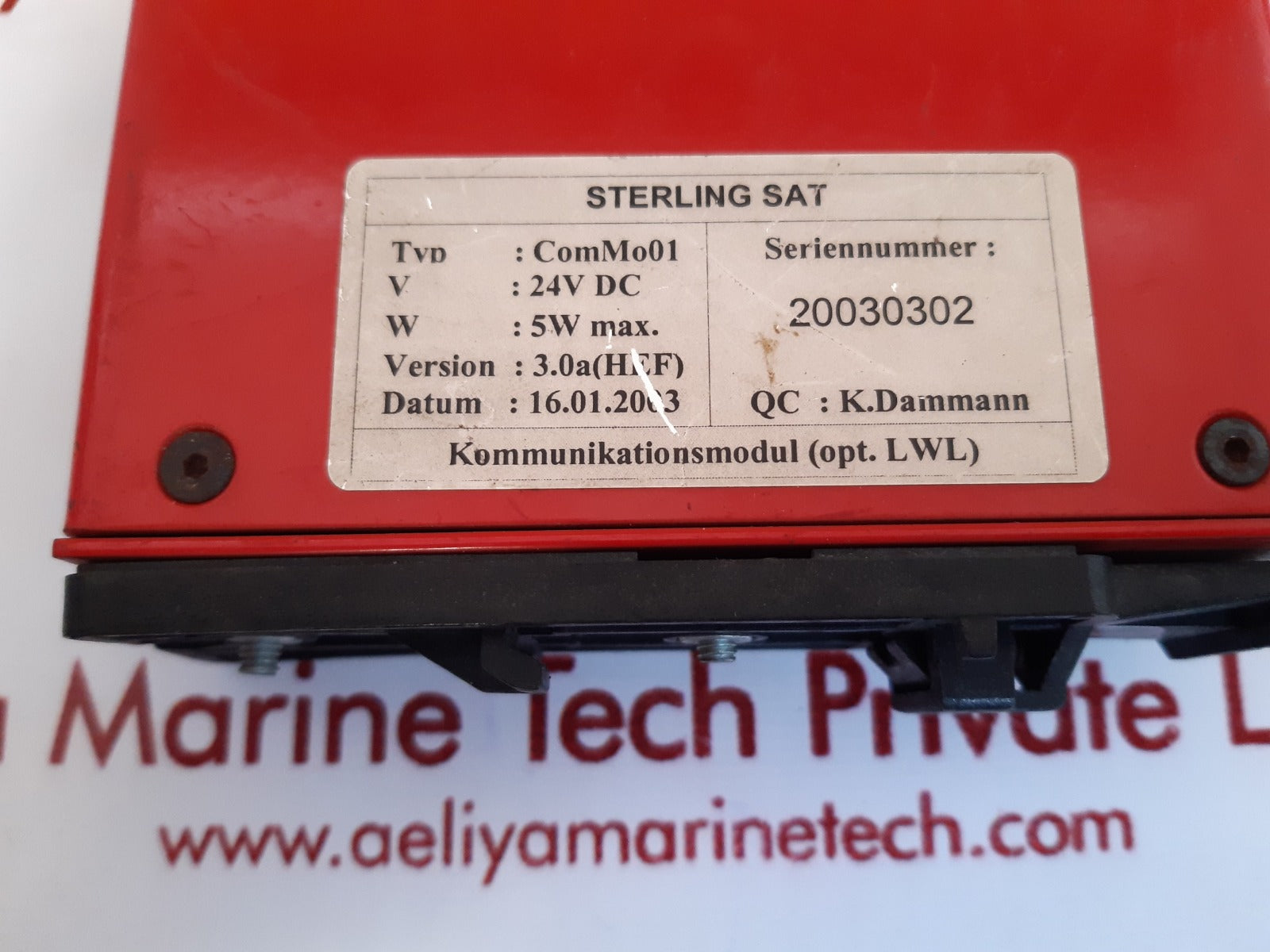 Sterling sat commo01 communication module – Aeliya Marine Tech