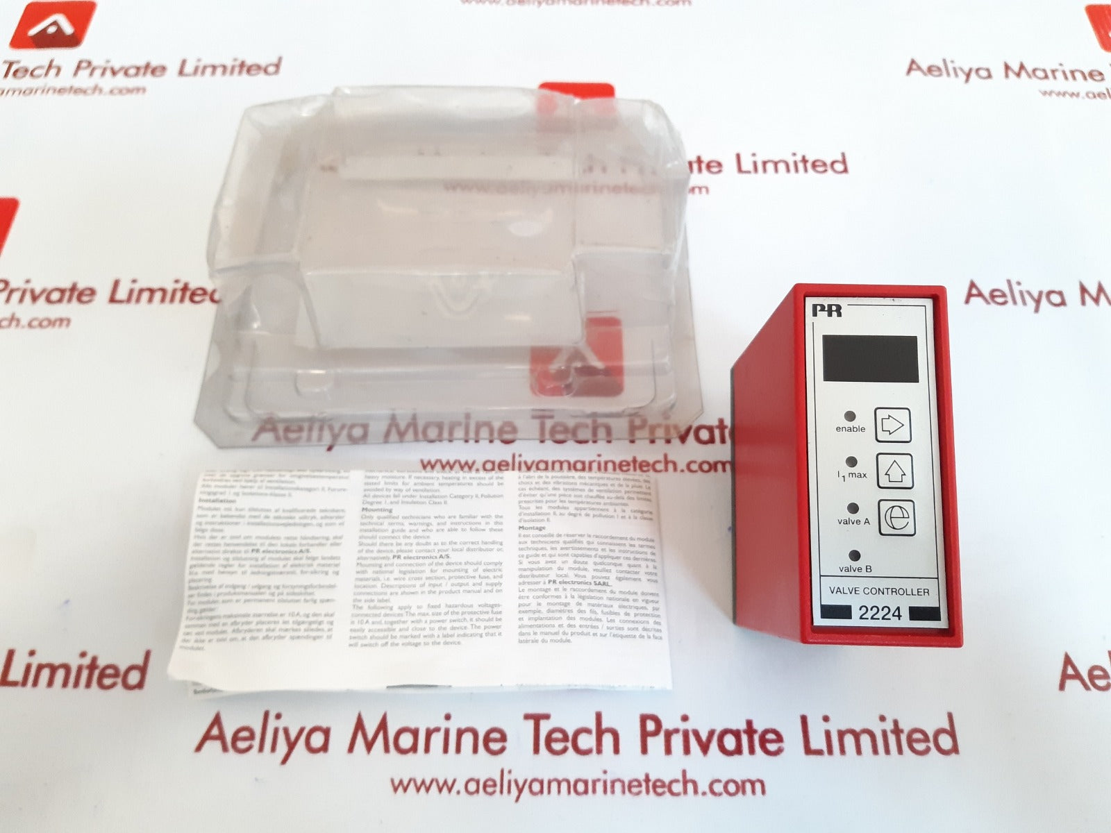 Pr electronics 2224 valve controller 2224 2b – Aeliya Marine Tech