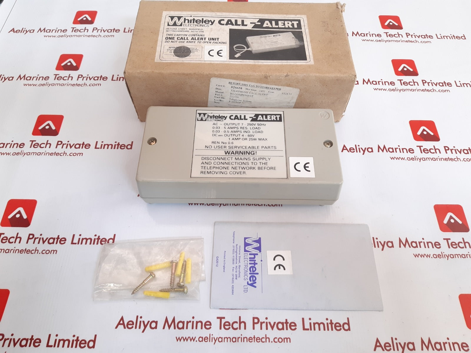 Whiteley call-alert one call alert unit – Aeliya Marine Tech
