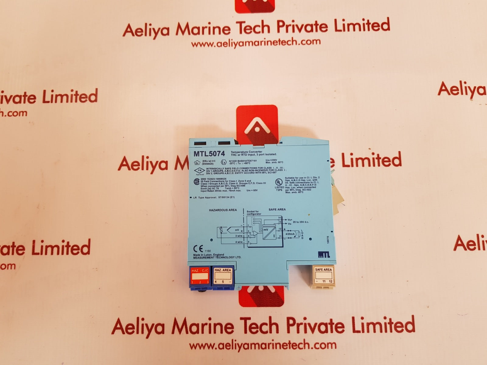Measurement technology mtl5074 temperature converter – Aeliya Marine Tech