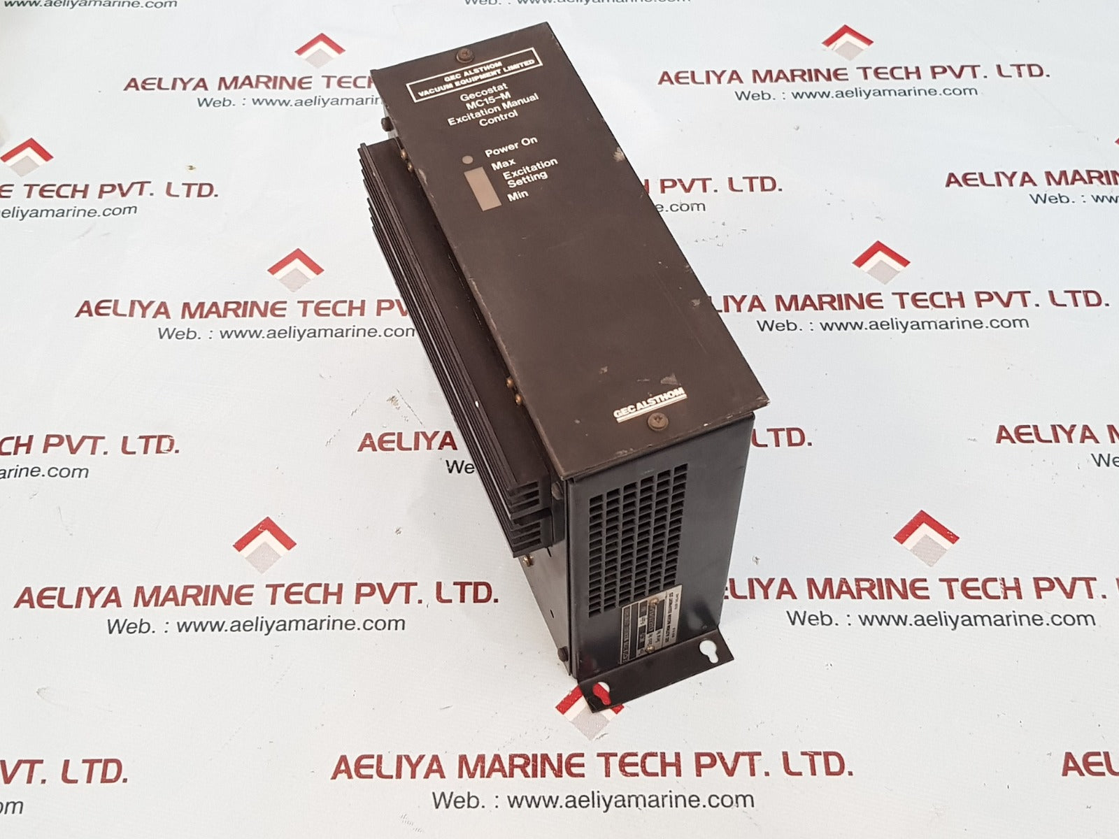 Gec alsthom mc15-m excitation manual control – Aeliya Marine Tech