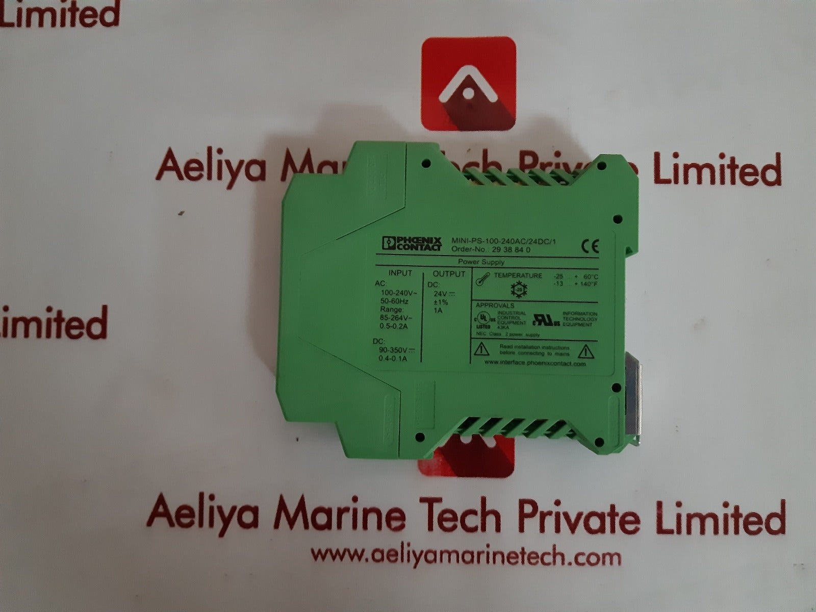 Phoenix contact mini-ps-100-240ac/24dc/1 mini power supply – Aeliya ...