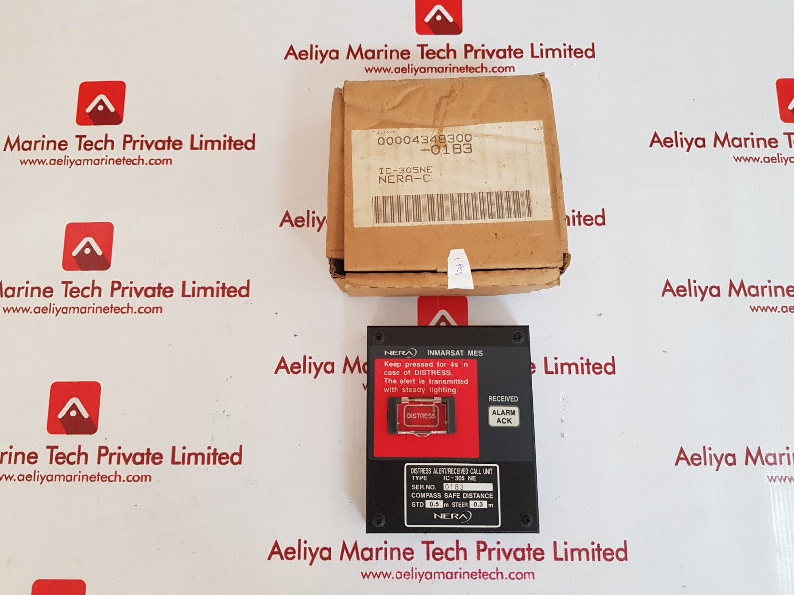 Nera ic-305 ne distress alert/received call unit – Aeliya Marine Tech®