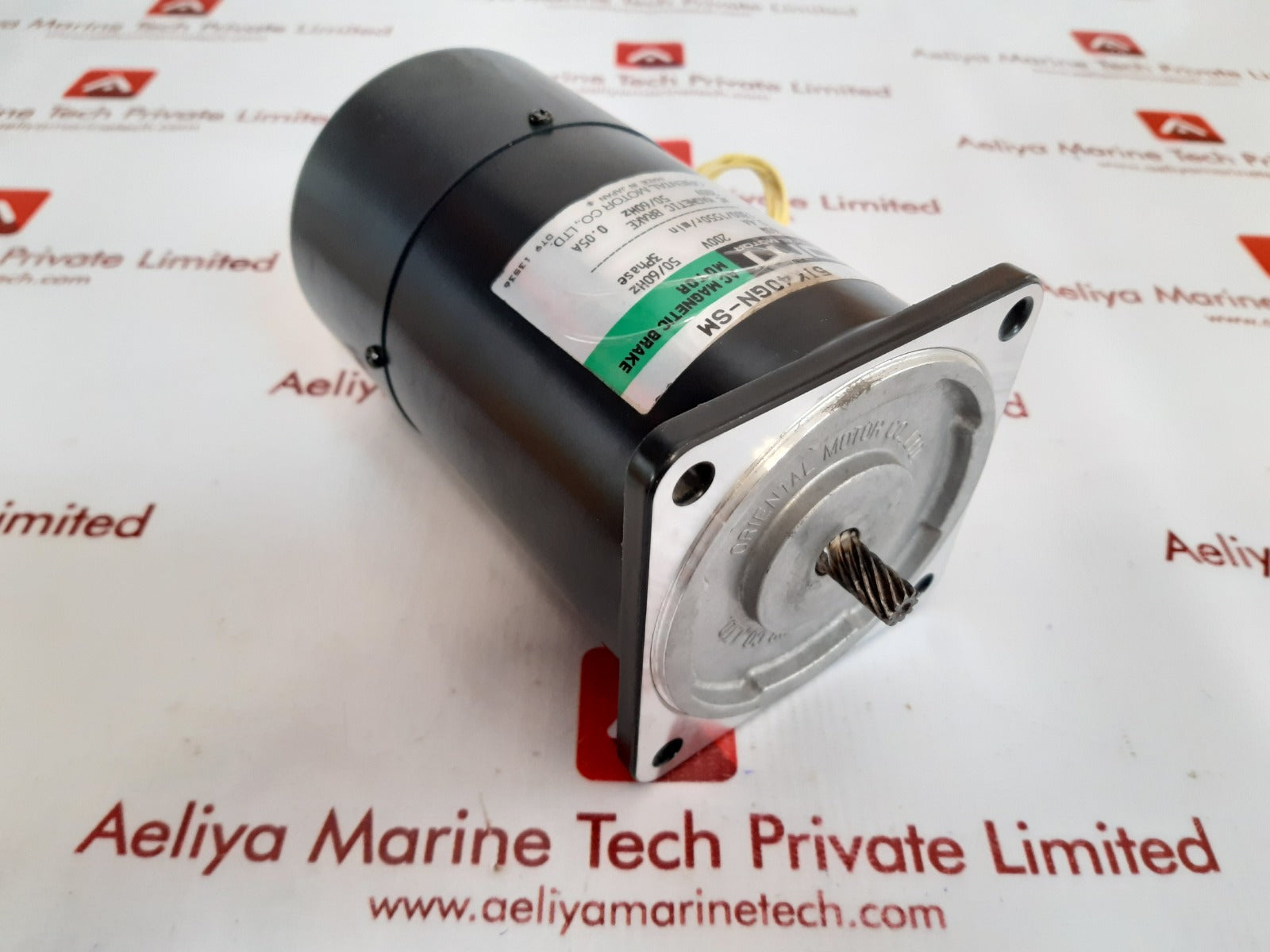 Oriental motor 5ik40gn-sm ac magnetic brake motor – Aeliya Marine Tech