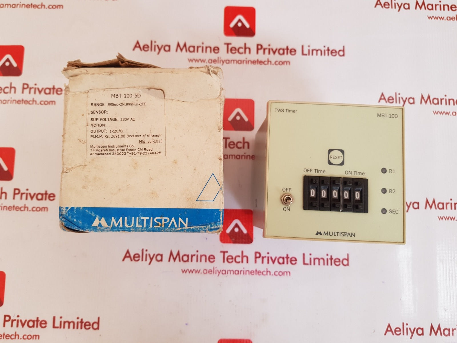Multispan mbt-100 digital timer – Aeliya Marine Tech