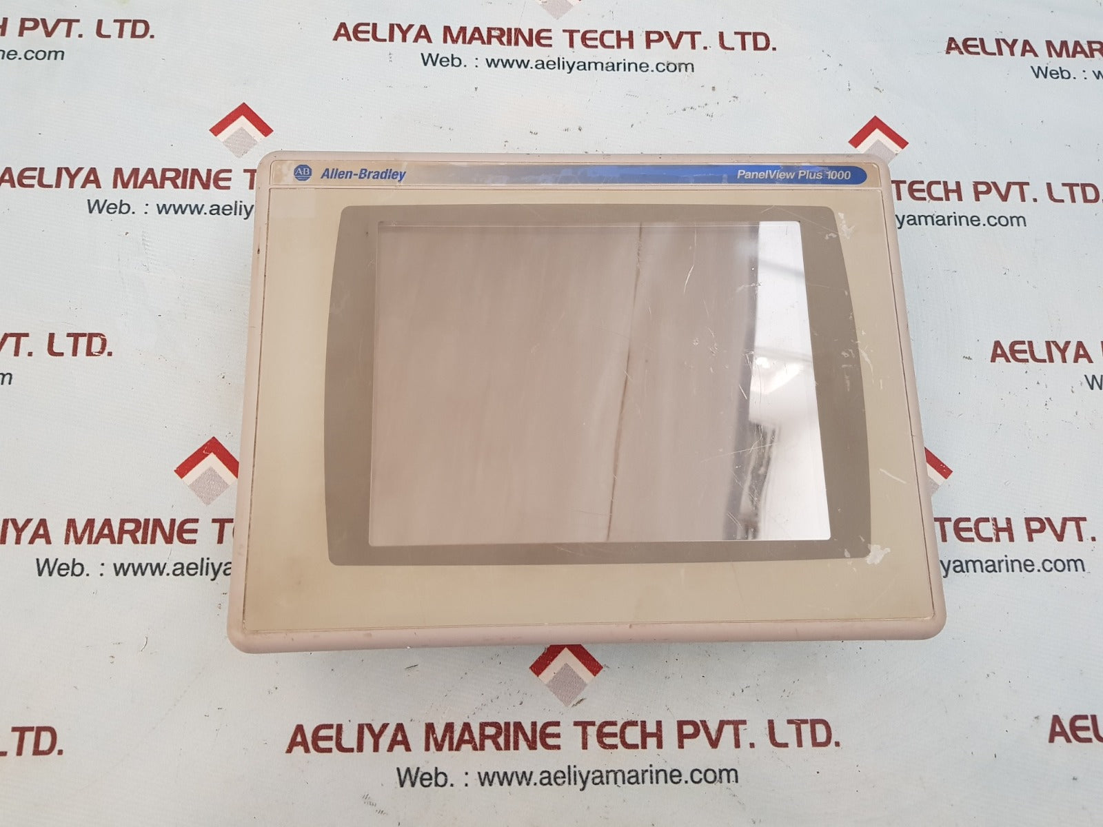 Allen-bradley panel view plus 1000 2711p-rdt10c color touch display ...