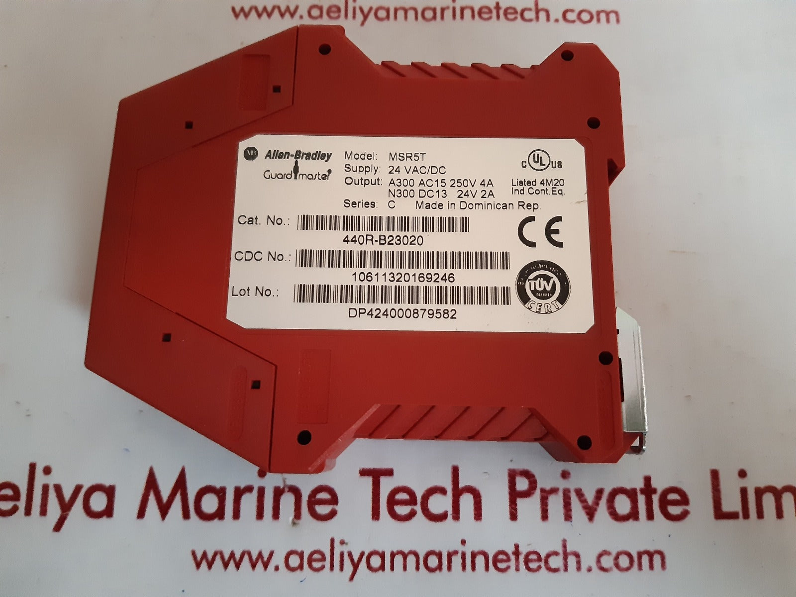 Allen bradley msr5t 440r-b23020 guard master safety relay – Aeliya ...