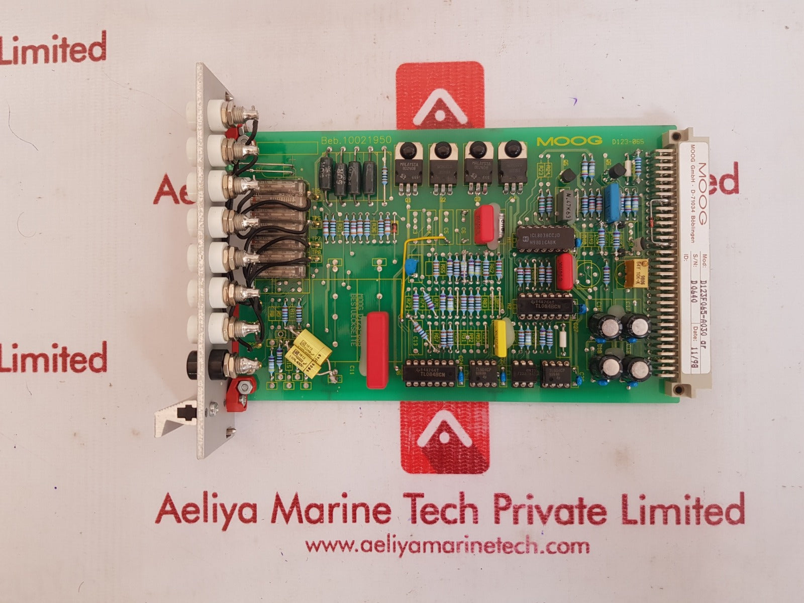 Moog d123f-065-a030 pcb card – Aeliya Marine Tech®