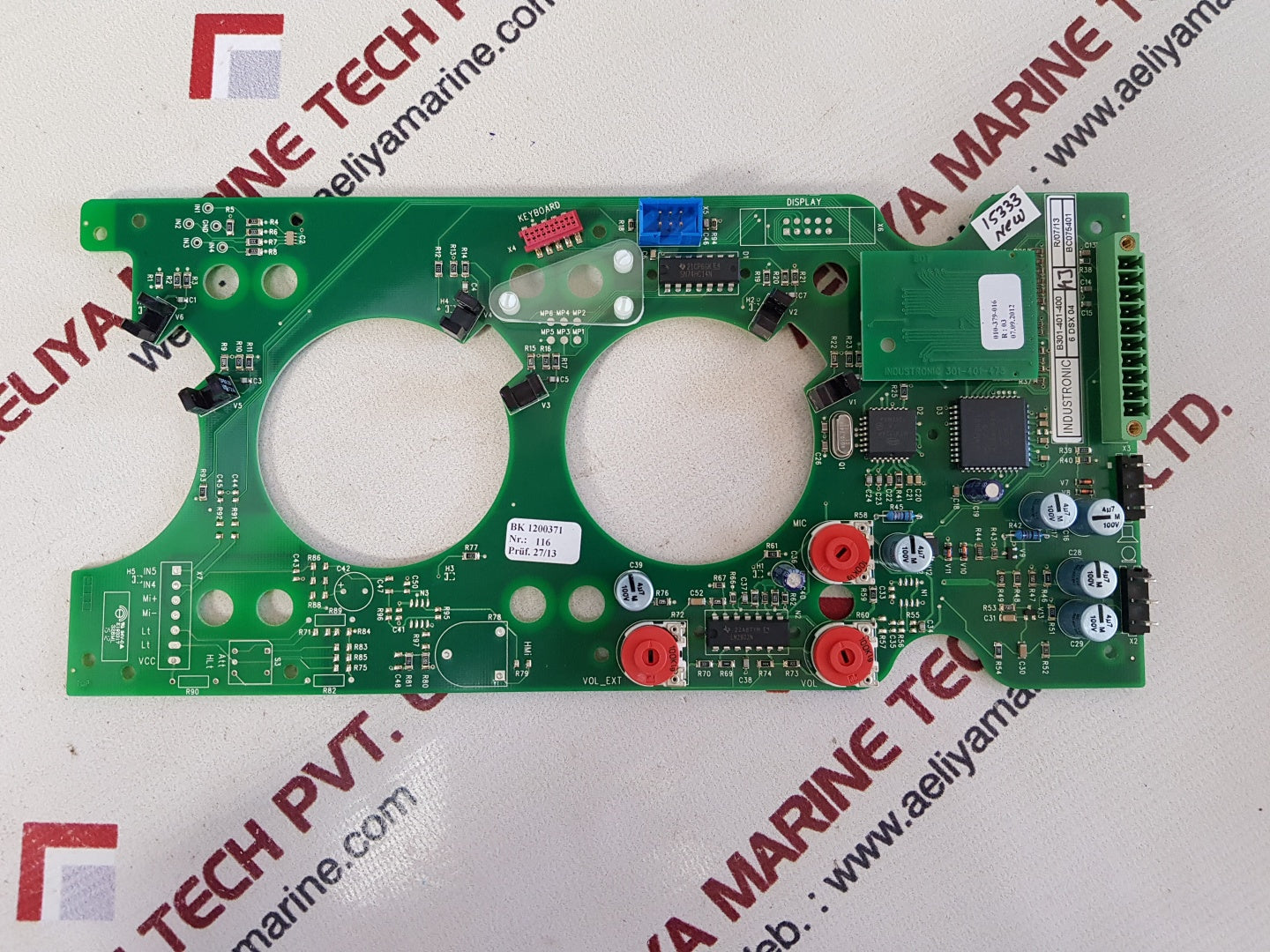 Industronic 301-401-400 pcb card – Aeliya Marine Tech®