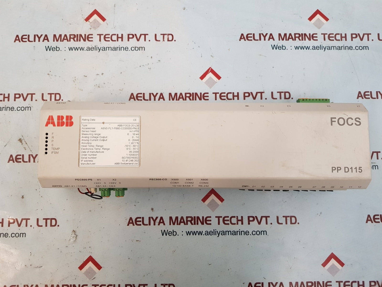 ABB PP D103 B01 Control System 3BHE020455R0001 – Aeliya Marine Tech