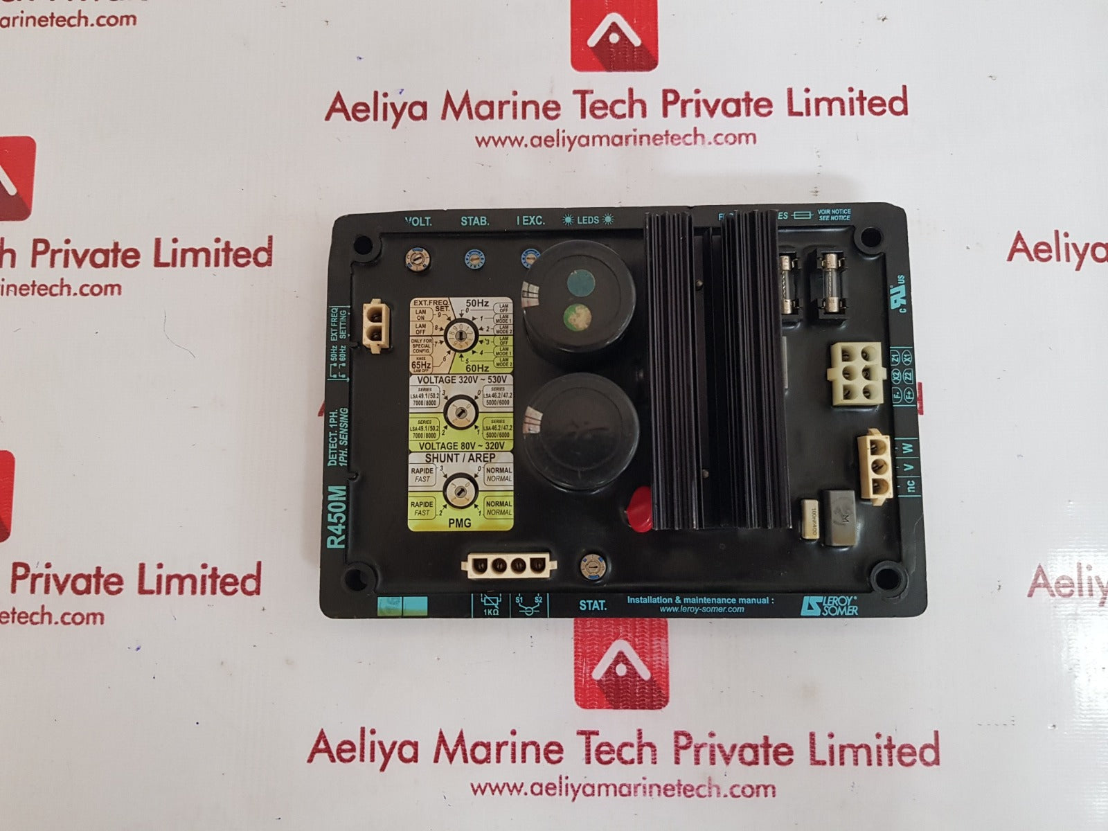 Leroy somer r450m automatic voltage regulator – Aeliya Marine Tech
