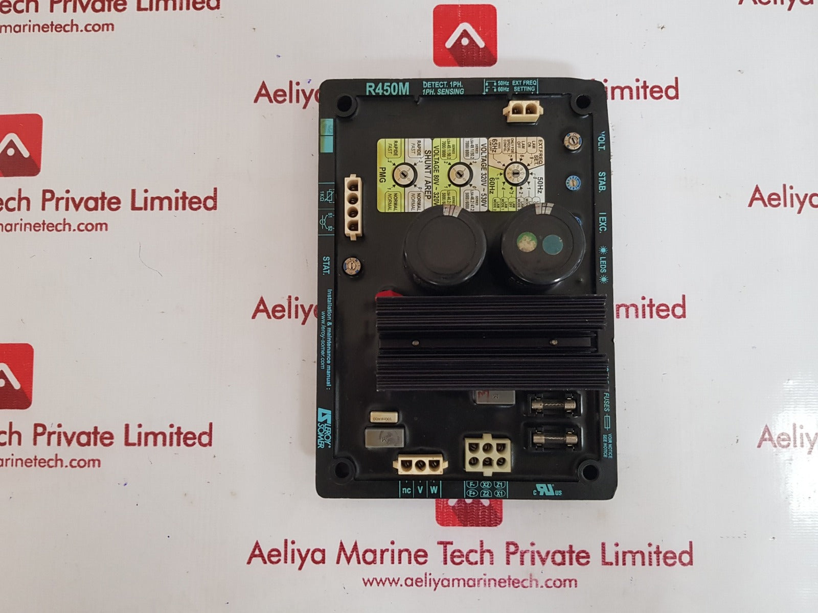 Leroy somer r450m automatic voltage regulator – Aeliya Marine Tech