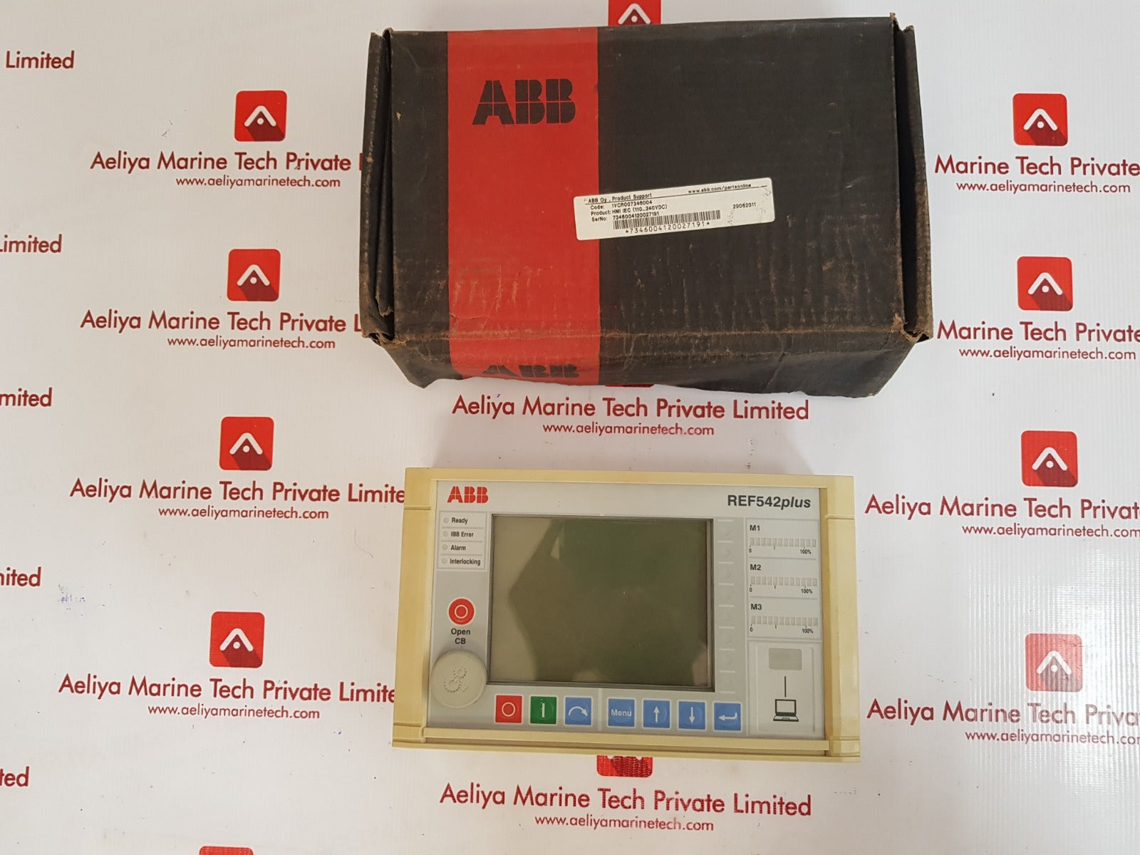 ABB Ref542plus Feeder Terminal Panel 110-240vdc – Aeliya Marine Tech