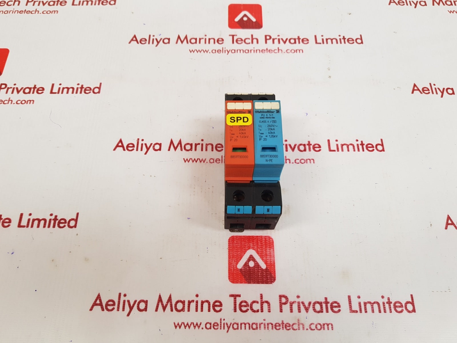 weidmuller pu ii 1+1 8859730000 surge protection device – Aeliya Marine ...
