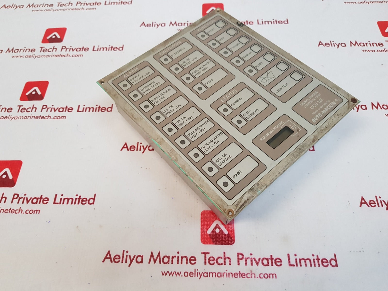 Auto-maskin dcu 205 diesel engine digital control unit – Aeliya Marine ...