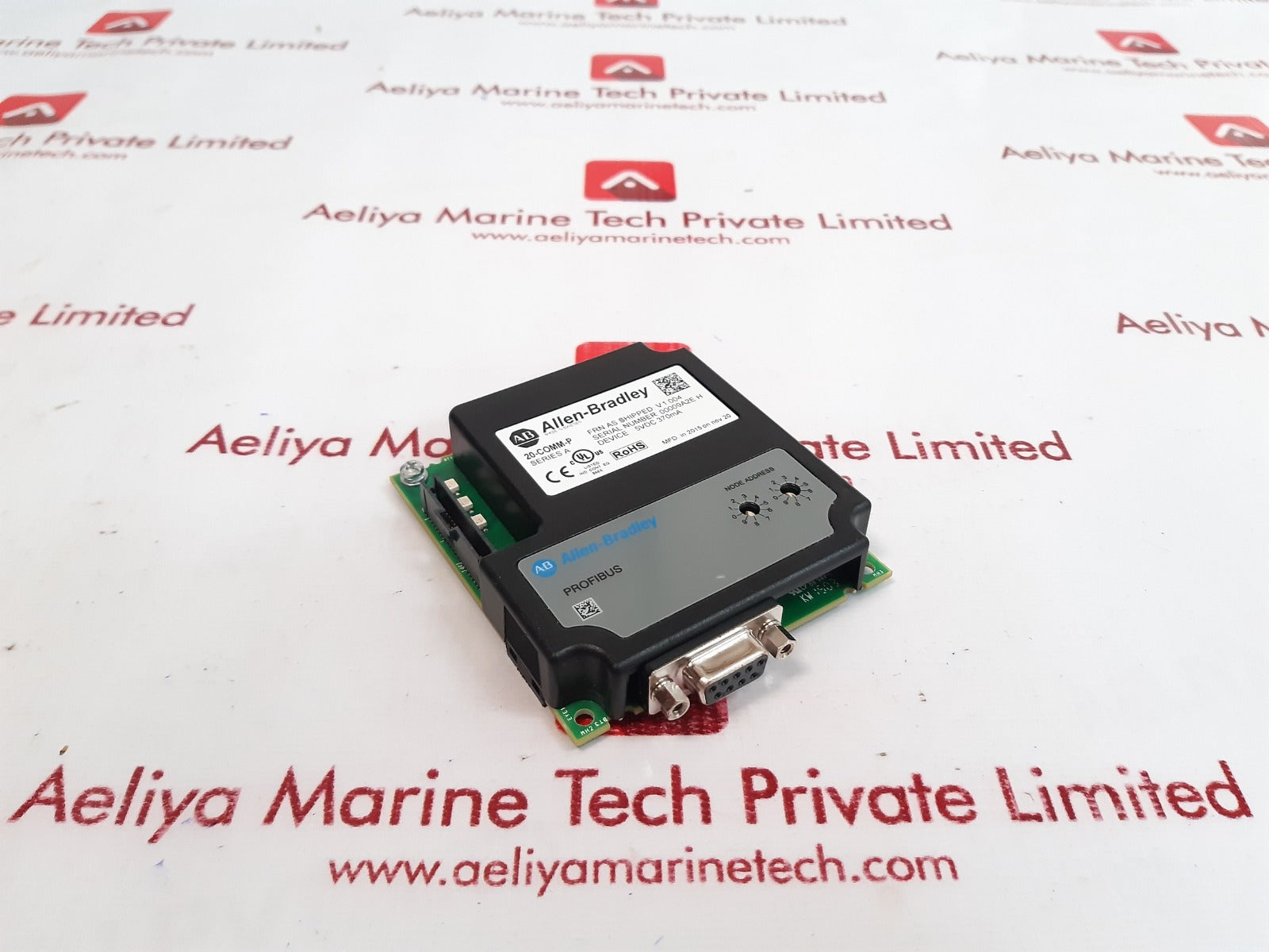 Allen bradley 20-comm-p powerflex profibus communication adapter ...