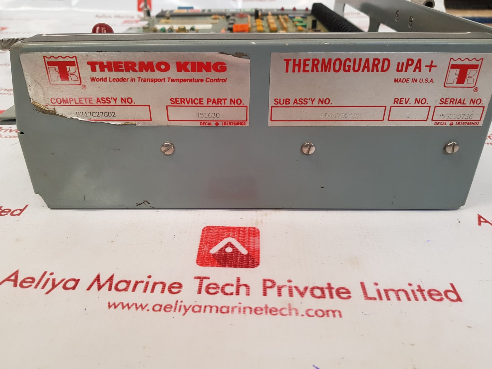 Thermo king µp-a+ temperature controller – Aeliya Marine Tech