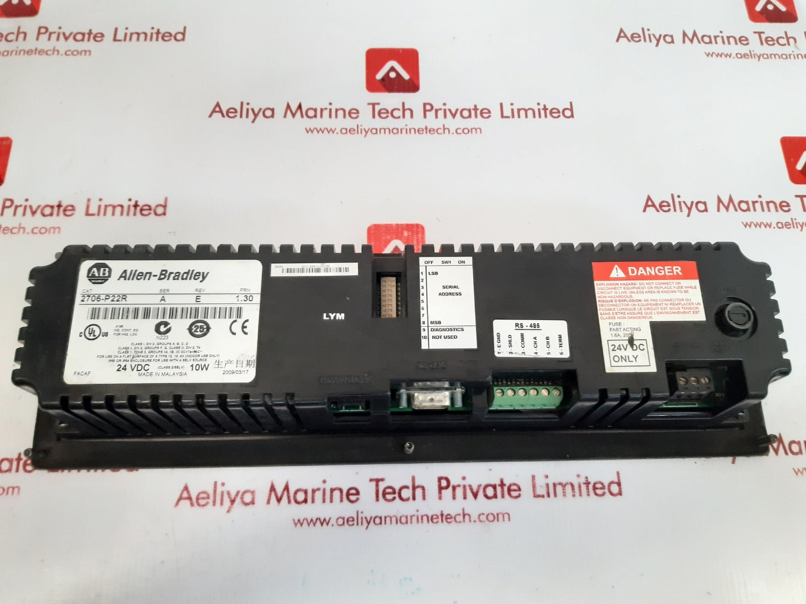 Allen-bradley 2706-p22r ser.a rev.e frn 1.30 inview display – Aeliya ...