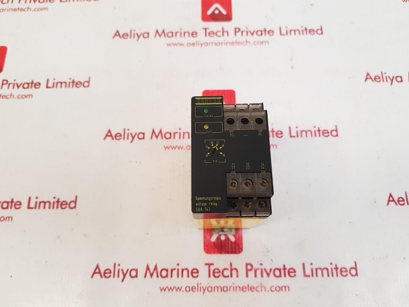 Bender sua143 voltage relay – Aeliya Marine Tech®